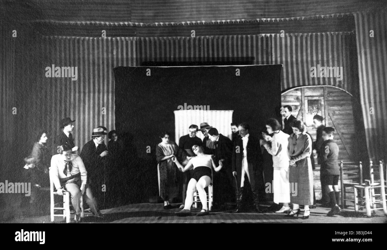 Italian stage actor and playwright Ettore Petrolini, 1920s Stock Photo ...