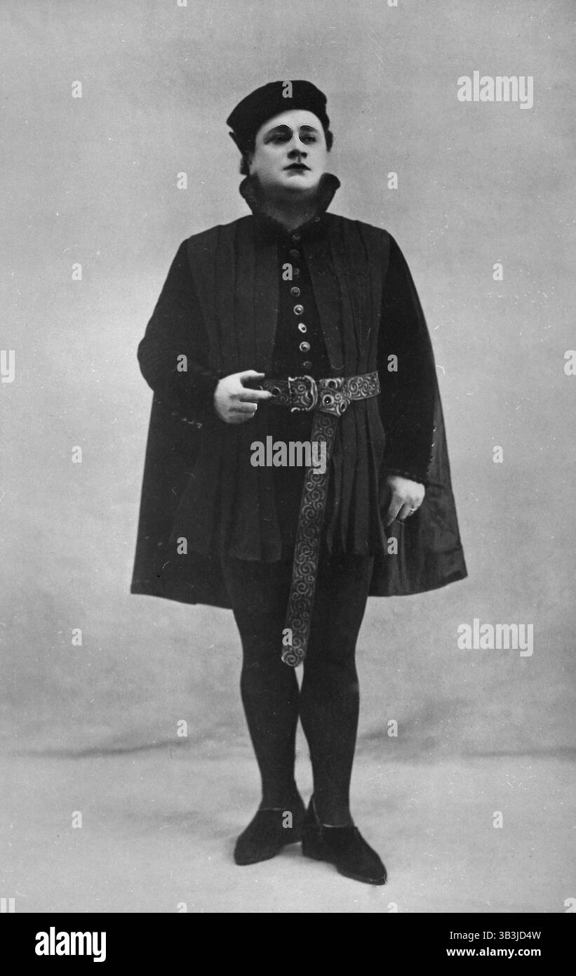 Italian opera singer Beniamino Gigli, 1930s Stock Photo - Alamy