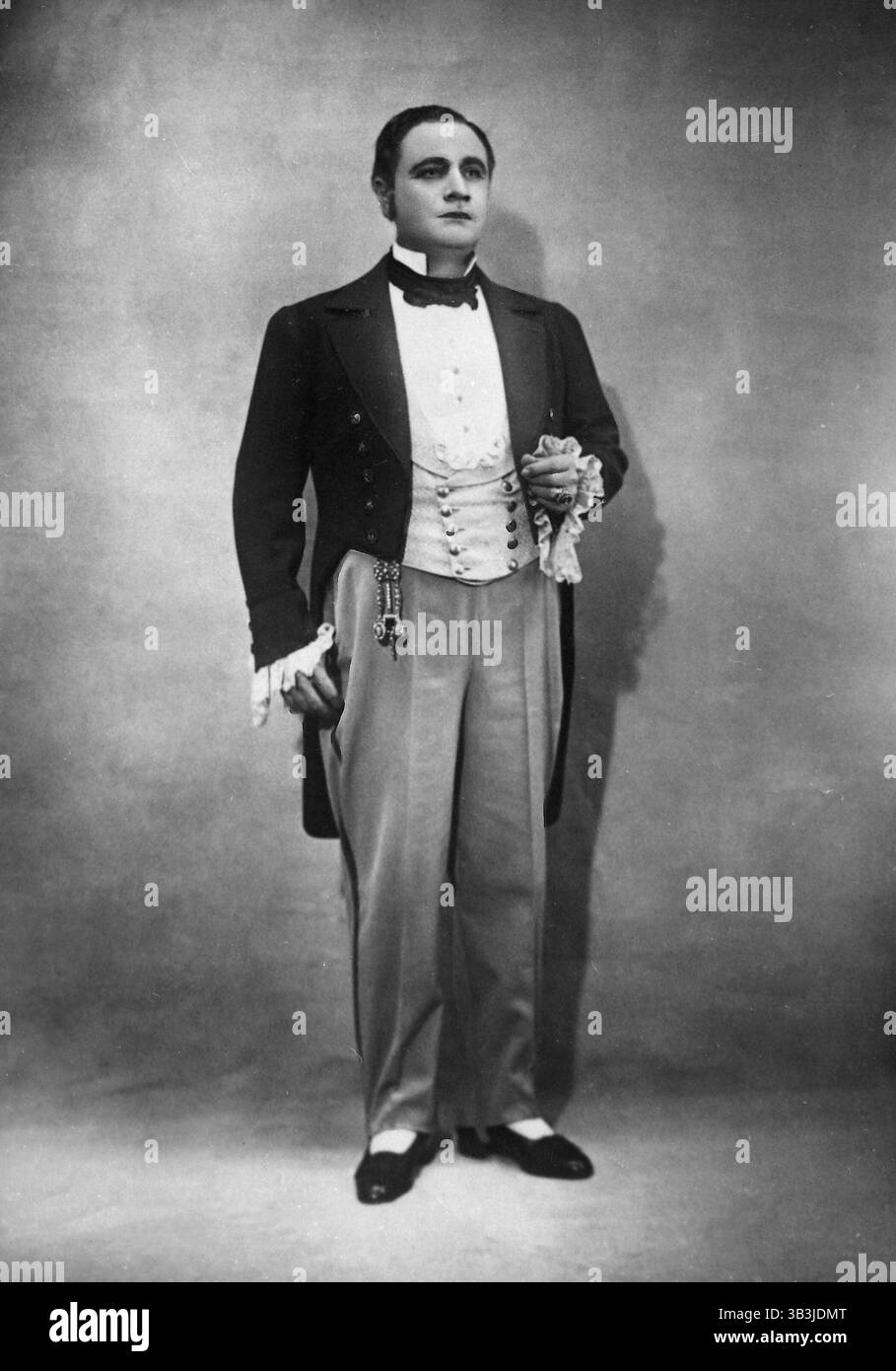 Italian opera singer Beniamino Gigli, 1930s Stock Photo - Alamy