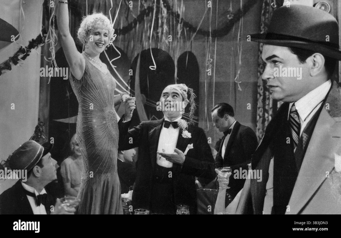 American actor Edward G. Robinson in the movie Little Caesar, USA 1931 ...