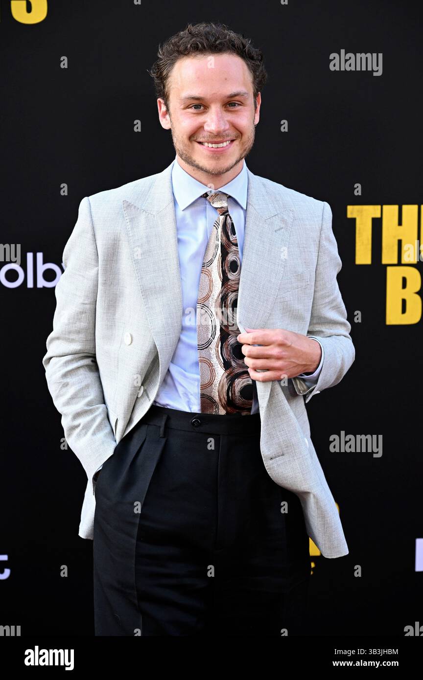 Finn Cole bei der Weltpremiere des Kinofilms 'Thunderbolts' im Dolby ...