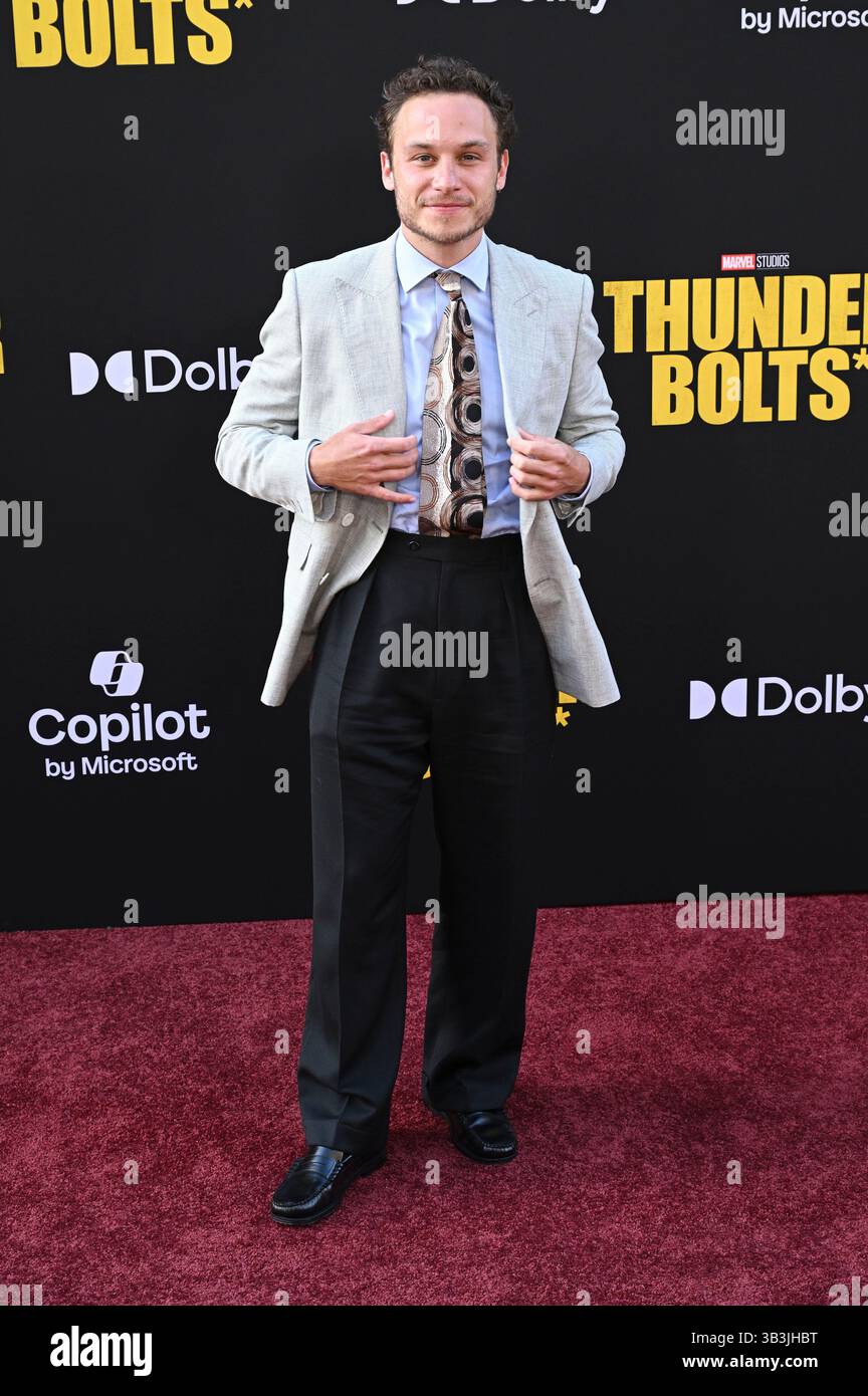 Finn Cole bei der Weltpremiere des Kinofilms 'Thunderbolts' im Dolby ...