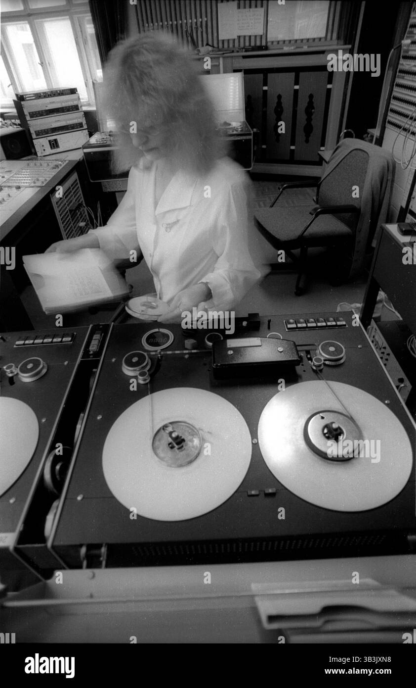 Funkhaus Nalepastraße Deutschland, Berlin, 23.03.1992, Rundfunk der DDR ...