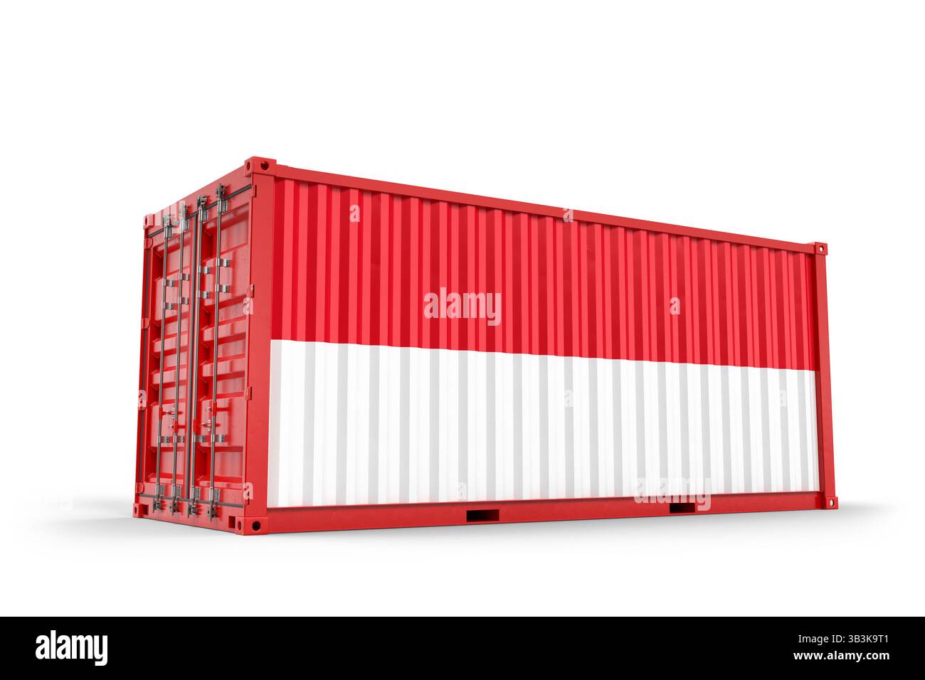 Shipping container indonesia national Cut Out Stock Images & Pictures ...