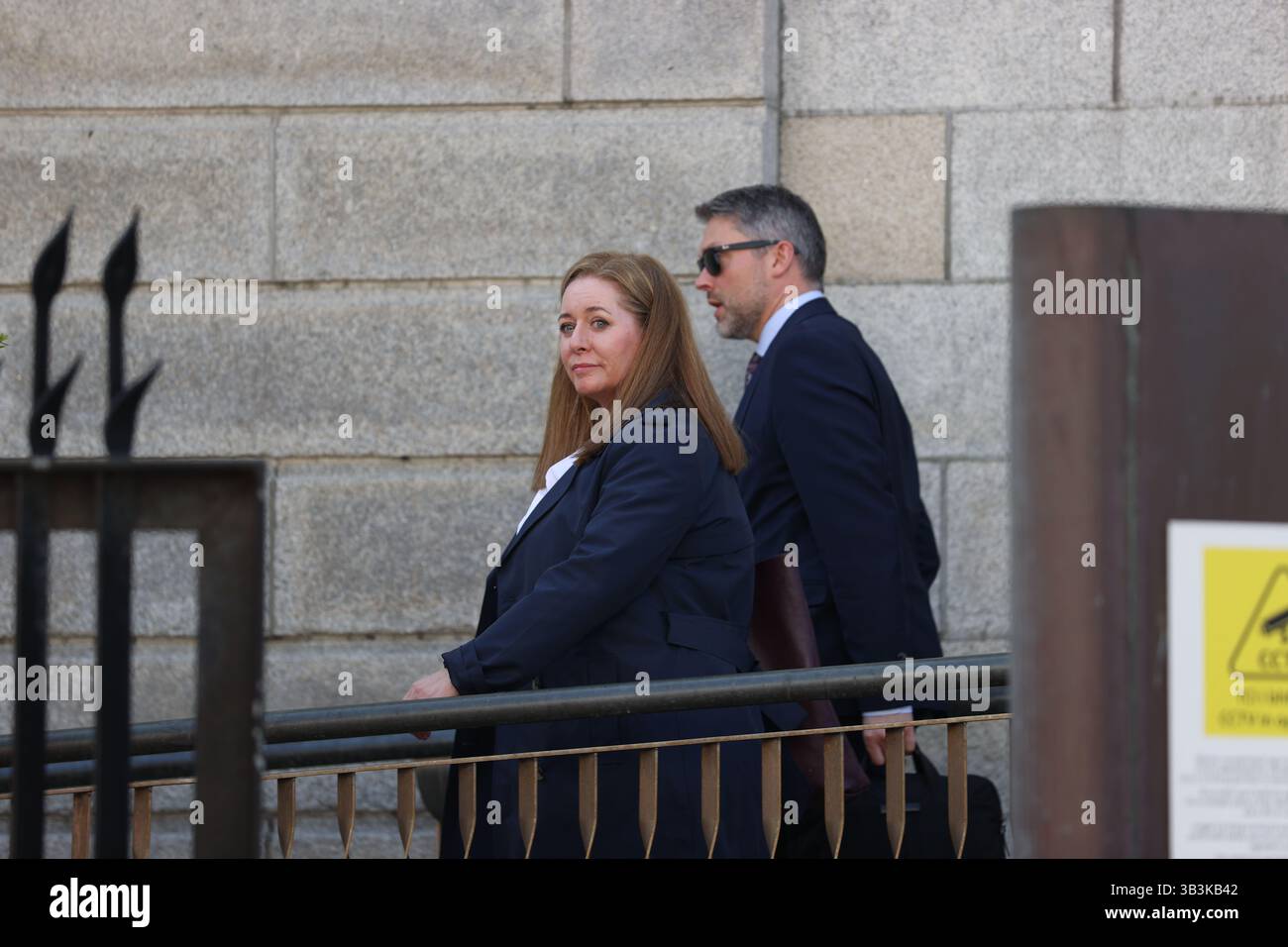 Adam Smyth, Director for BBC Northern Ireland and reporter Jennifer O ...