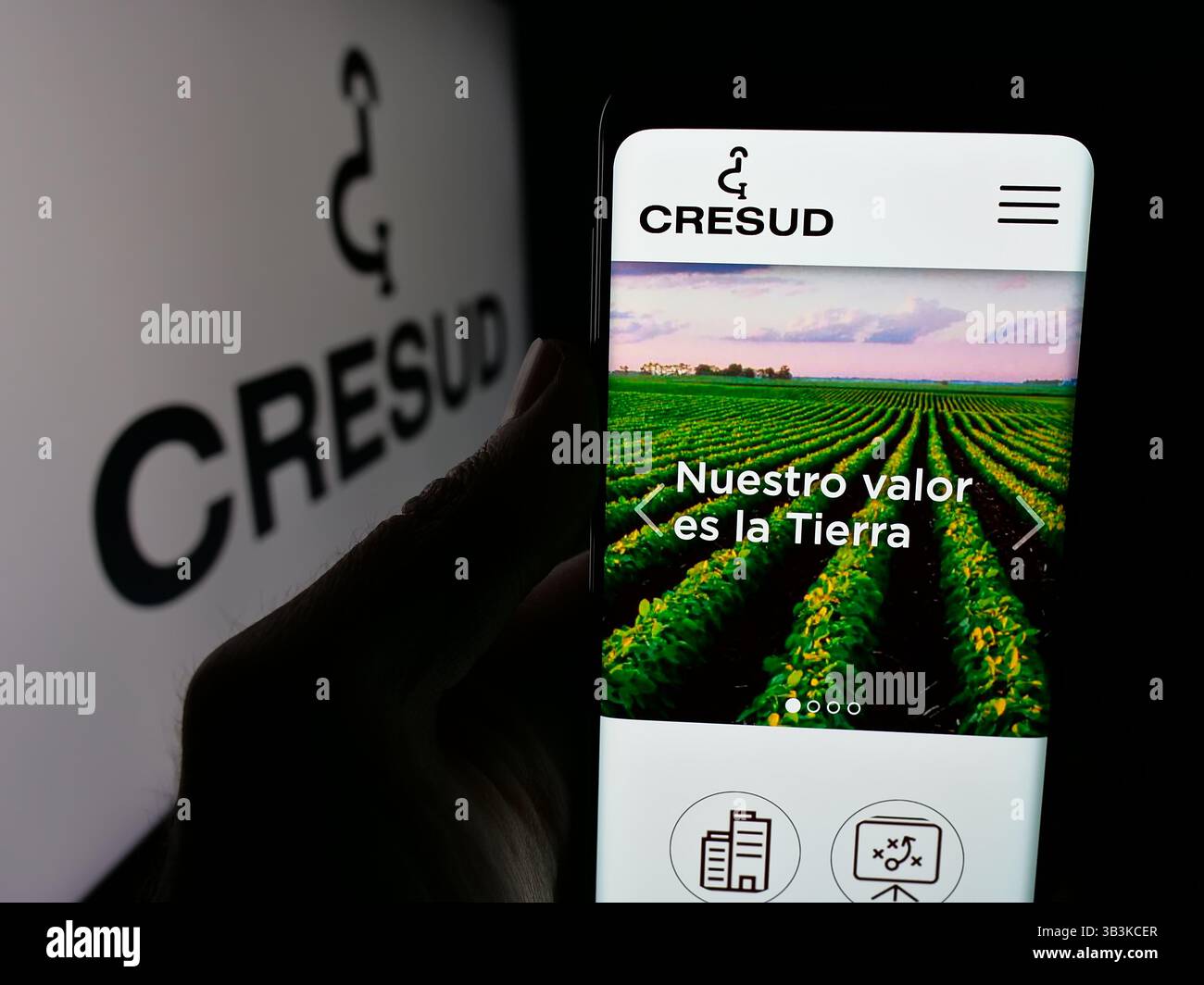 Germany. 31st Mar, 2025. In this photo illustration, a cellphone with ...