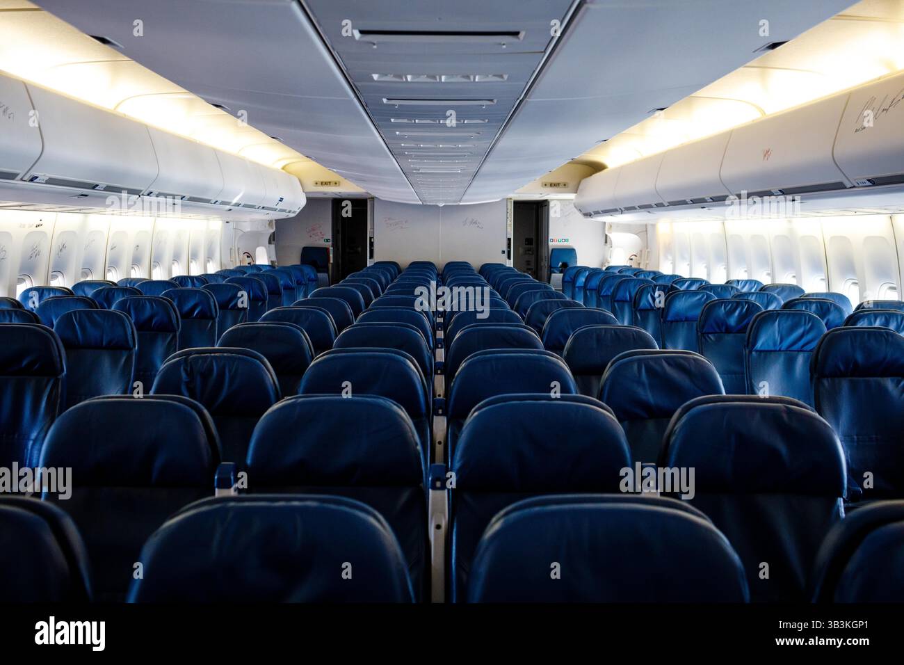 January 3, 2018 - Marana, Arizona, U.S. - Empty coach section in the ...