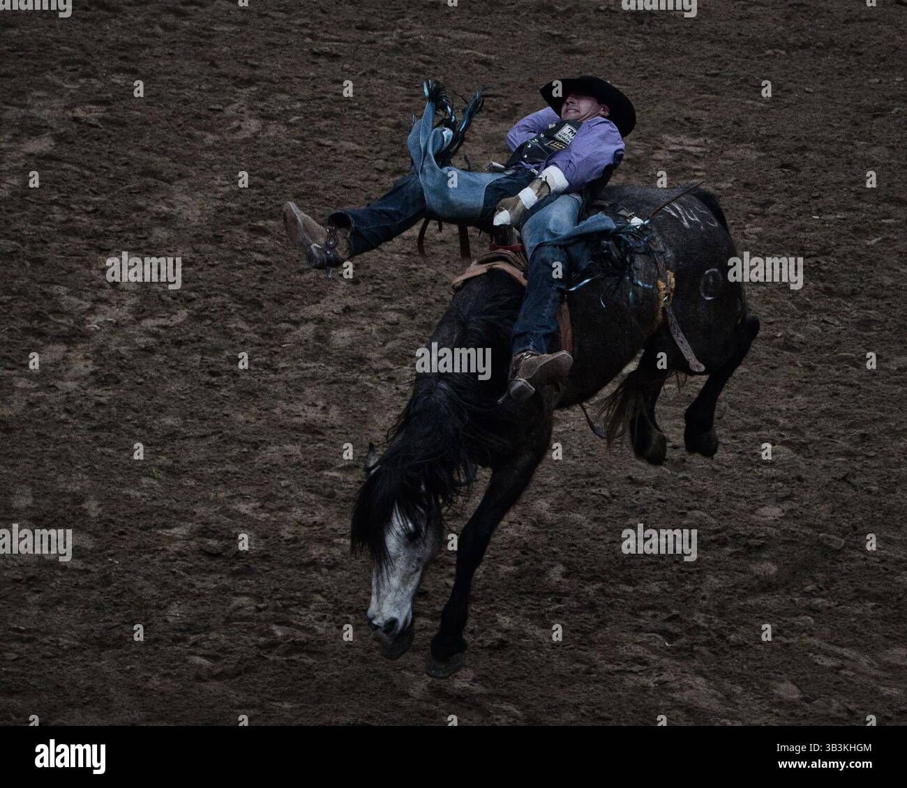 Youth saddle bronc riding hi-res stock photography and images - Alamy