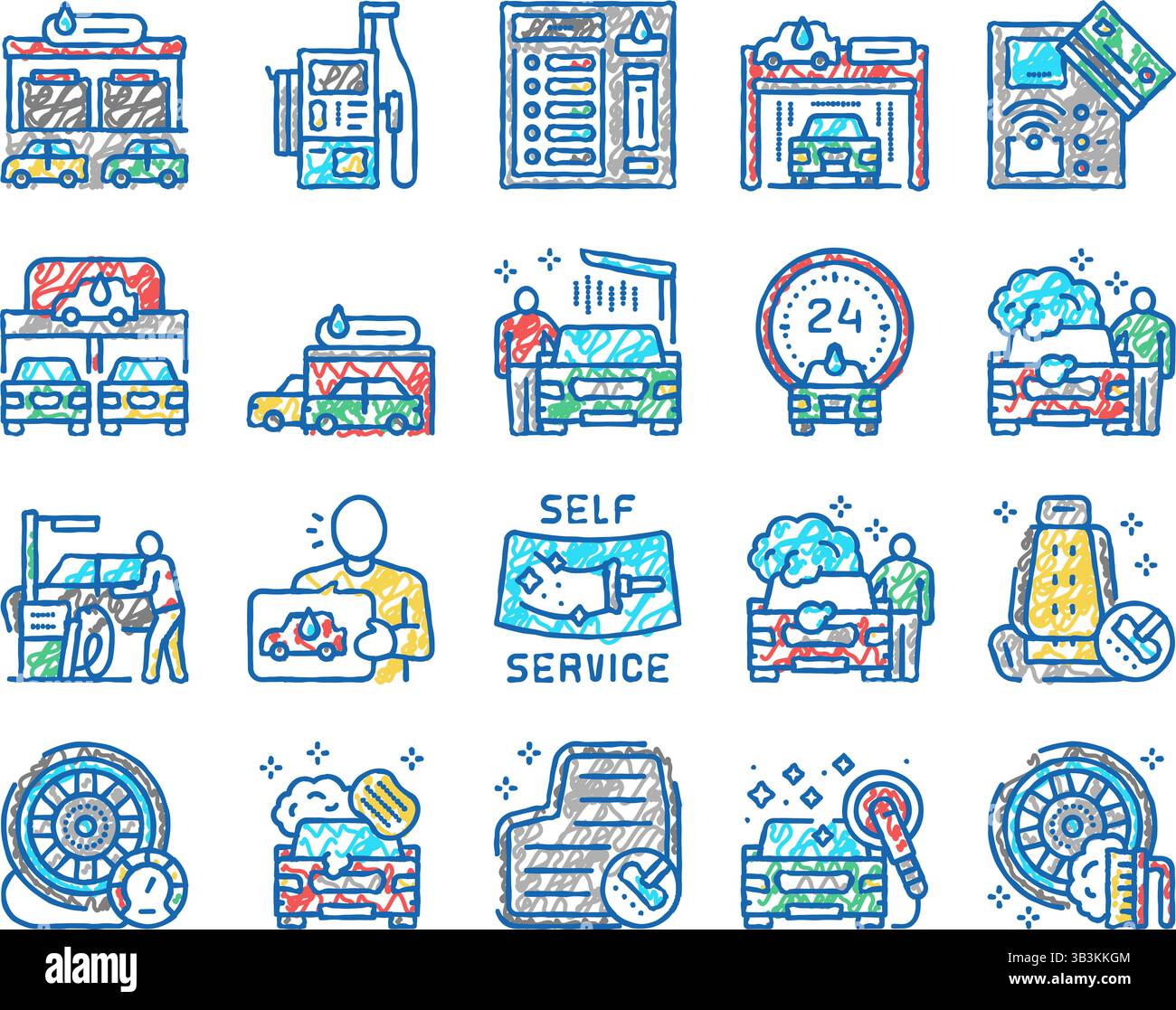 Non contact car wash service hi-res stock photography and images - Alamy
