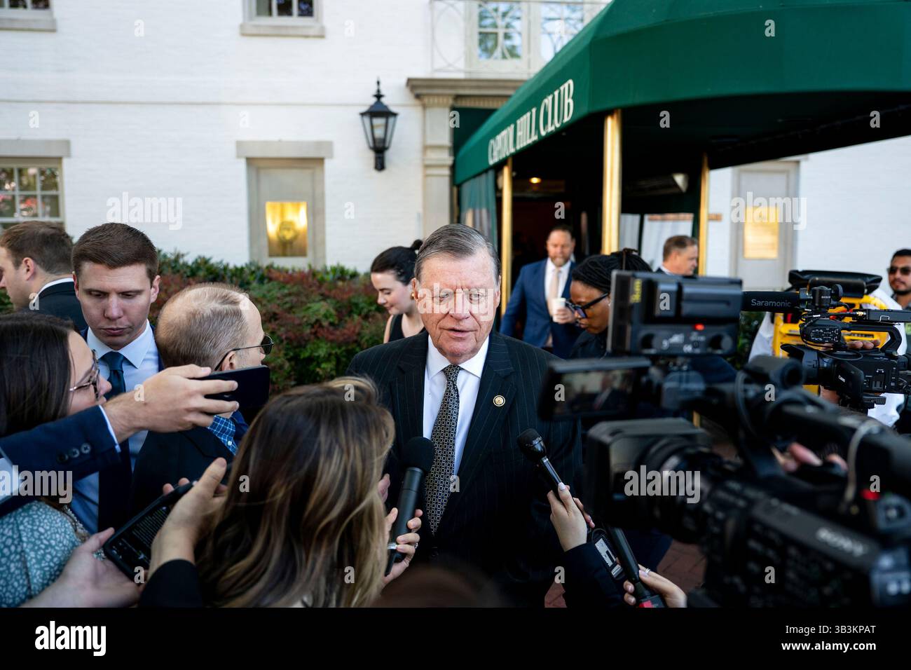 Washington, United States. 29th Apr, 2025. Rep. Tom Cole, R-OK, speaks ...