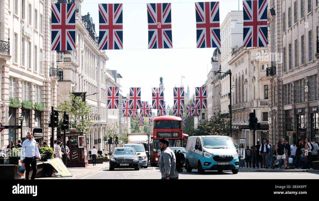 London, UK. 29th Apr 2025. London prepares for Victory in Europe Day ...