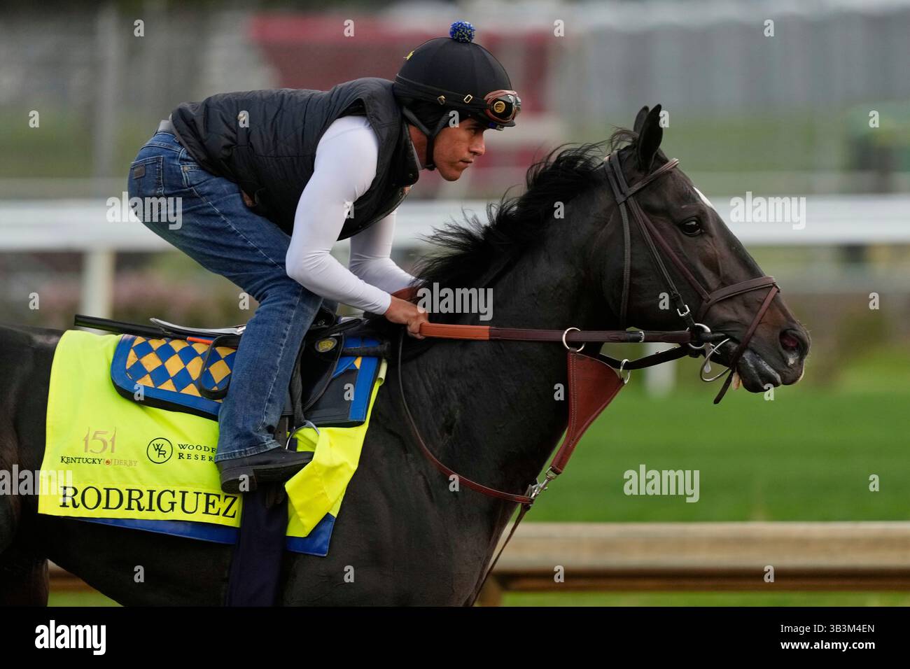 Kentucky Derby entrant Rodriguez works out at Churchill Downs Tuesday ...