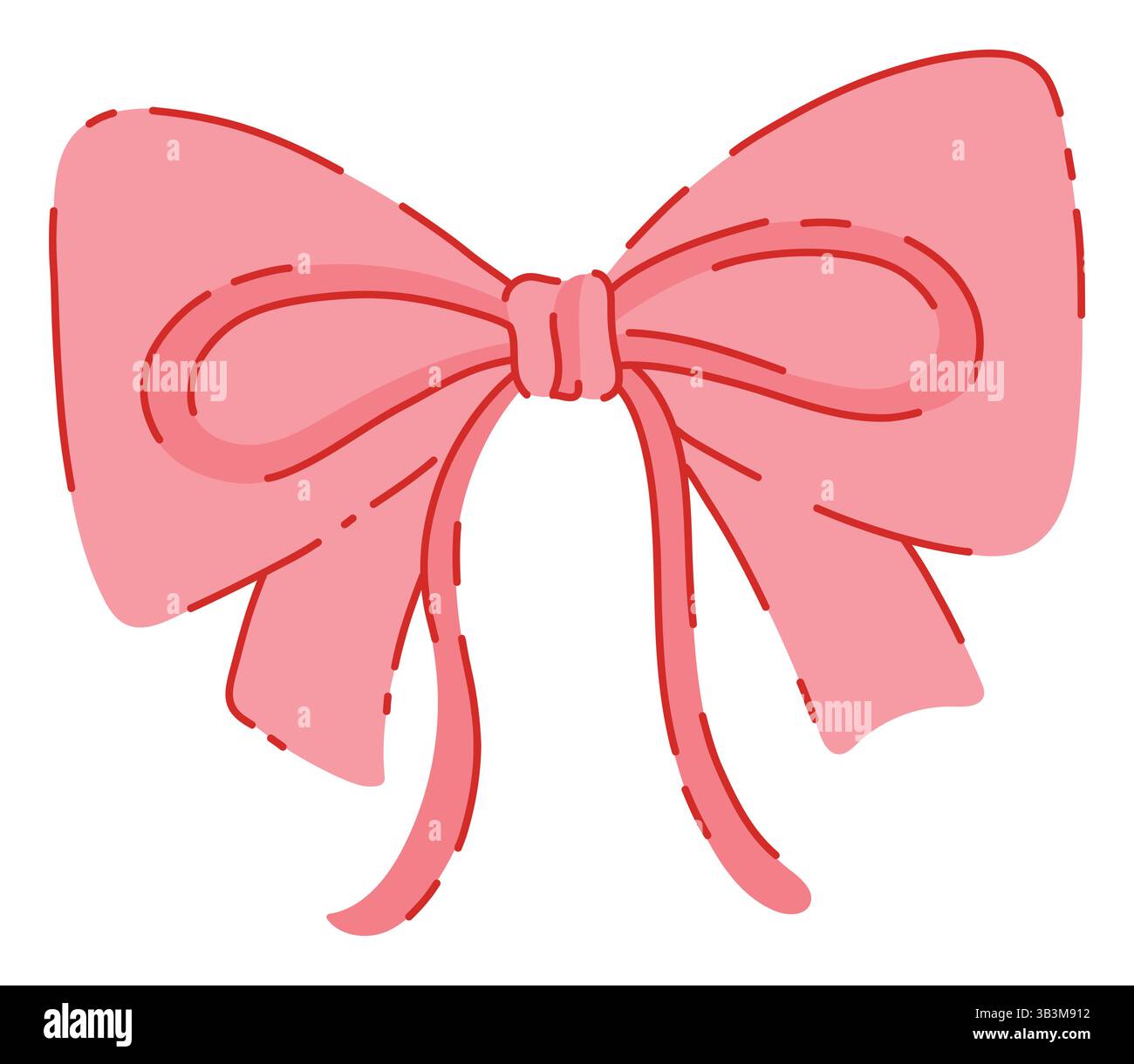 Double silk ribbon Stock Vector Images - Alamy