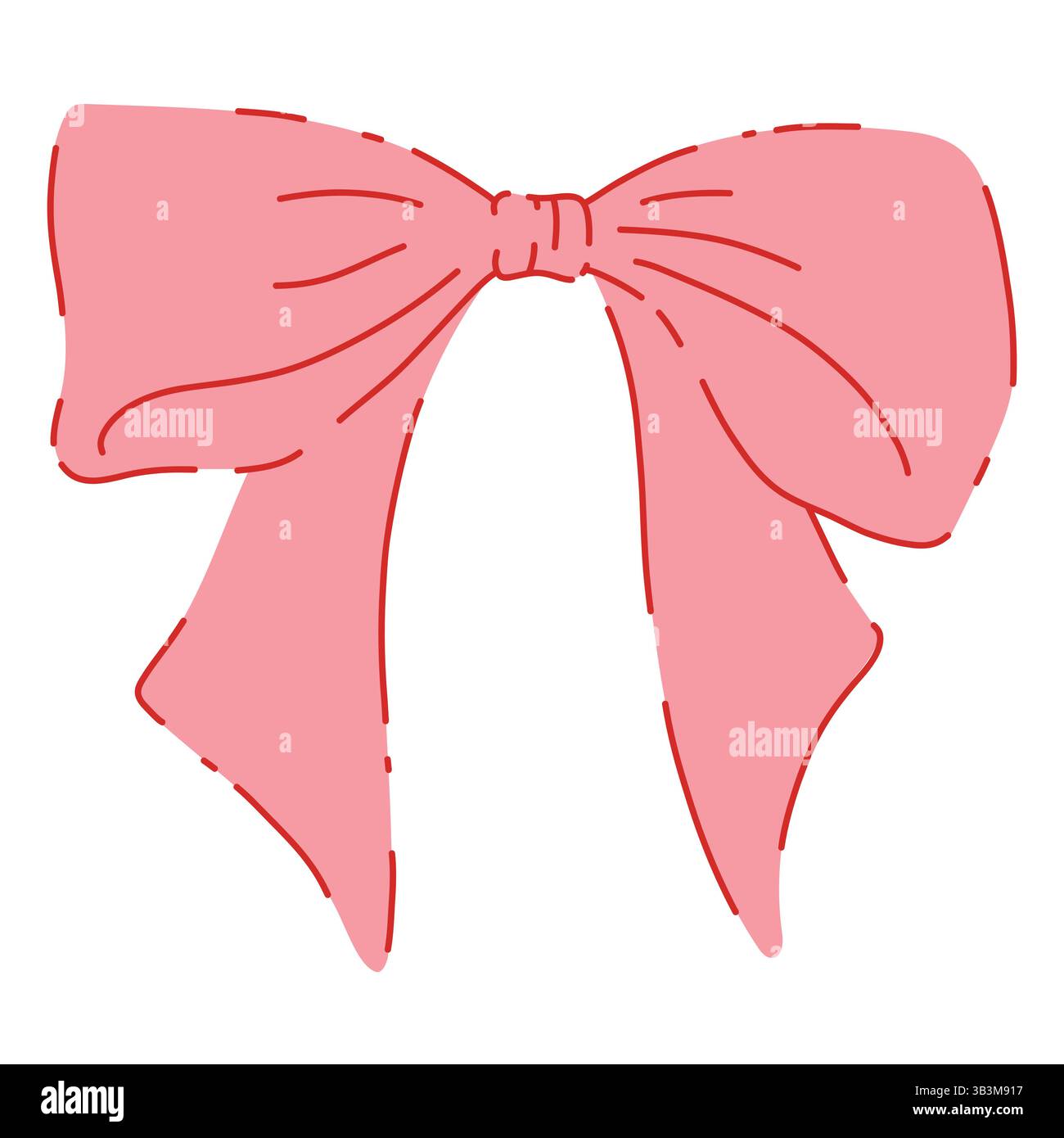 Pink ribbon bow hi-res stock photography and images - Alamy