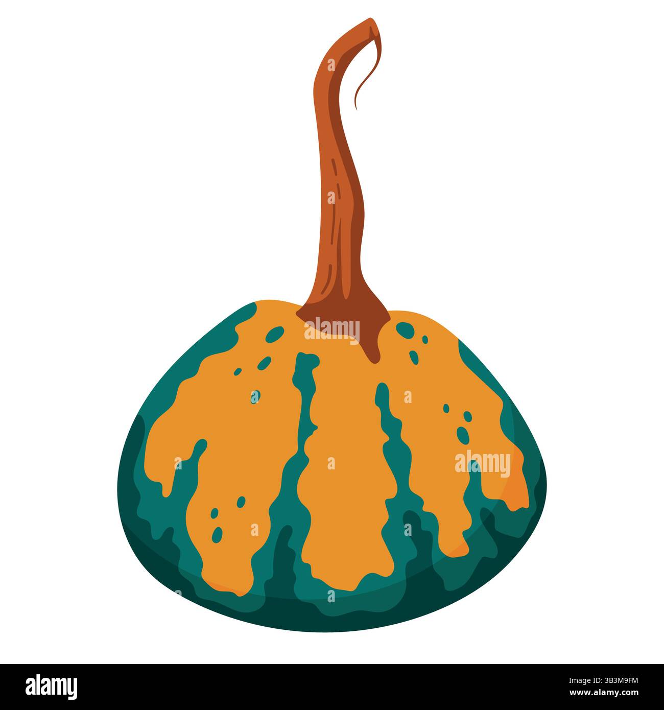 Autumn background gourds Stock Vector Images - Alamy
