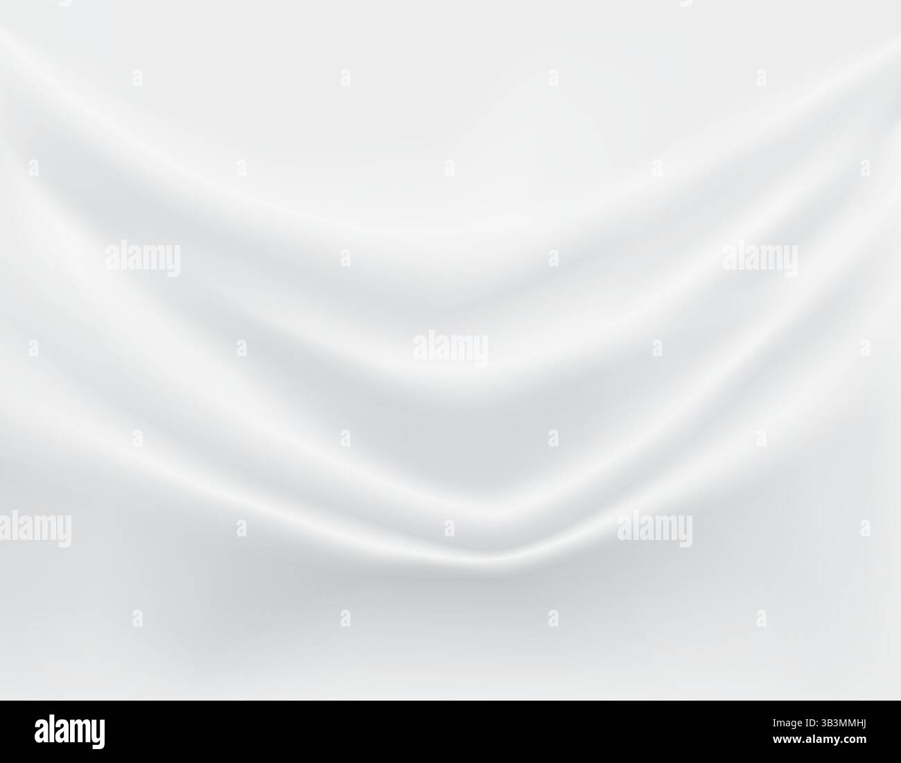 Close-up texture of smooth white silk material. Shiny white background ...