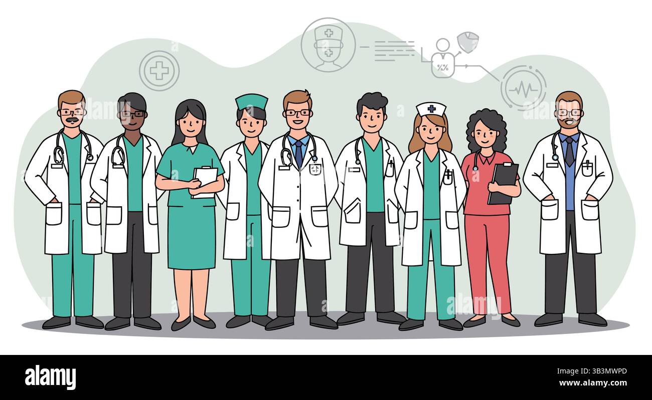 Multidisciplinary team Cut Out Stock Images & Pictures - Alamy