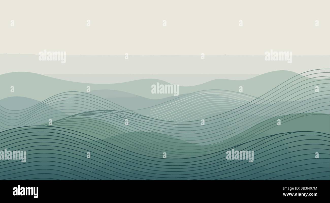 Hokusai inspired wave hi-res stock photography and images - Alamy