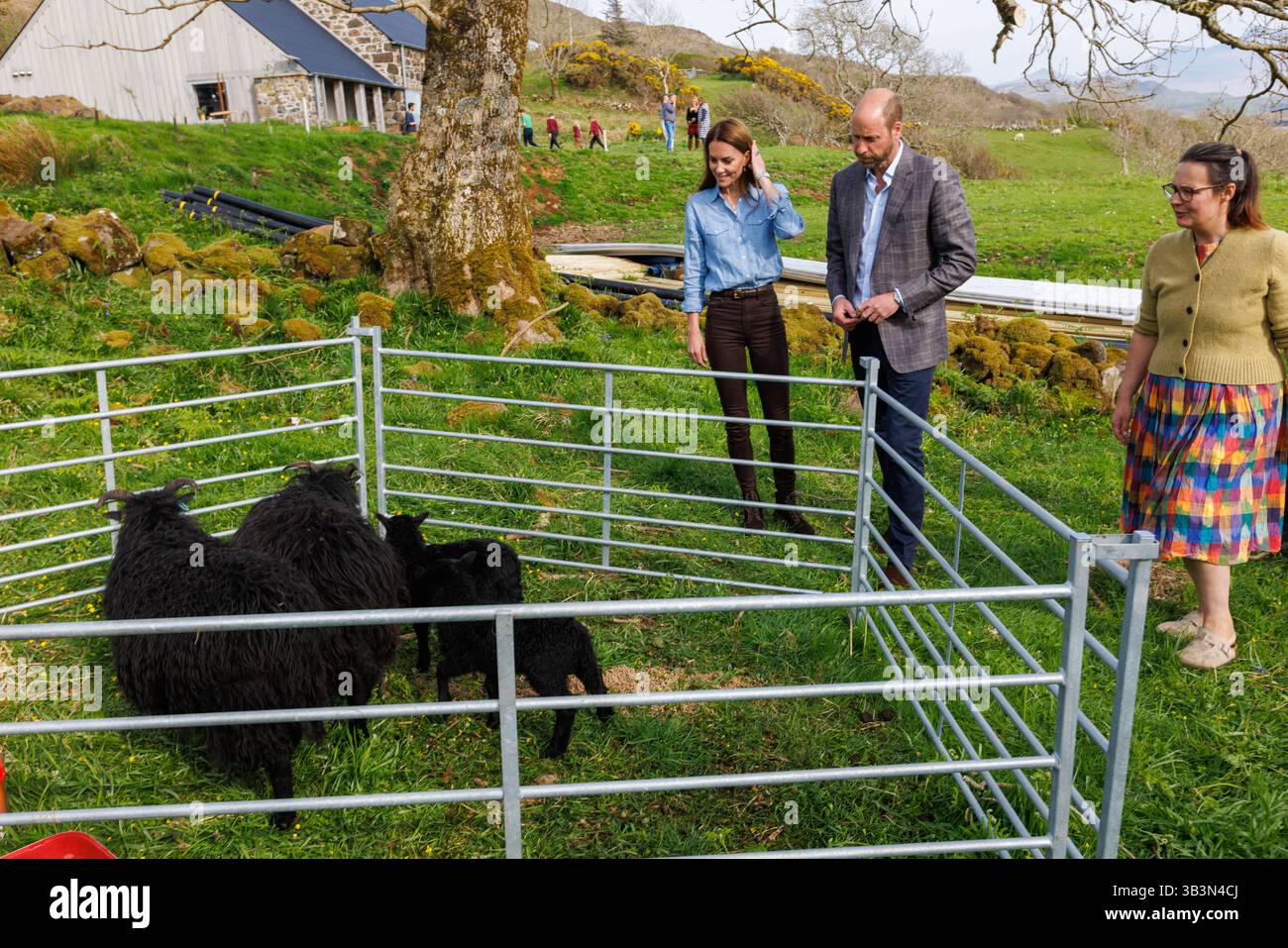 The Prince and Princess of Wales, known as the Duke and Duchess of ...