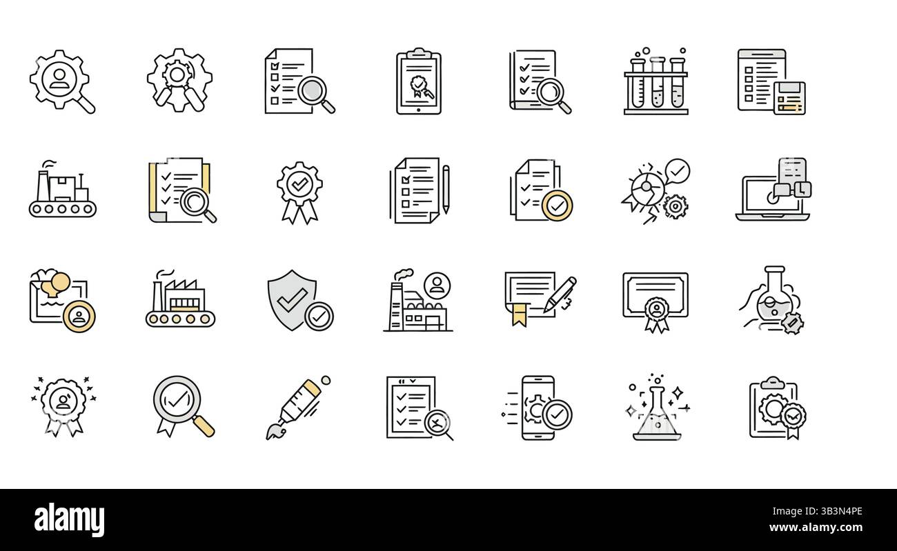 Standards for approval Stock Vector Images - Alamy