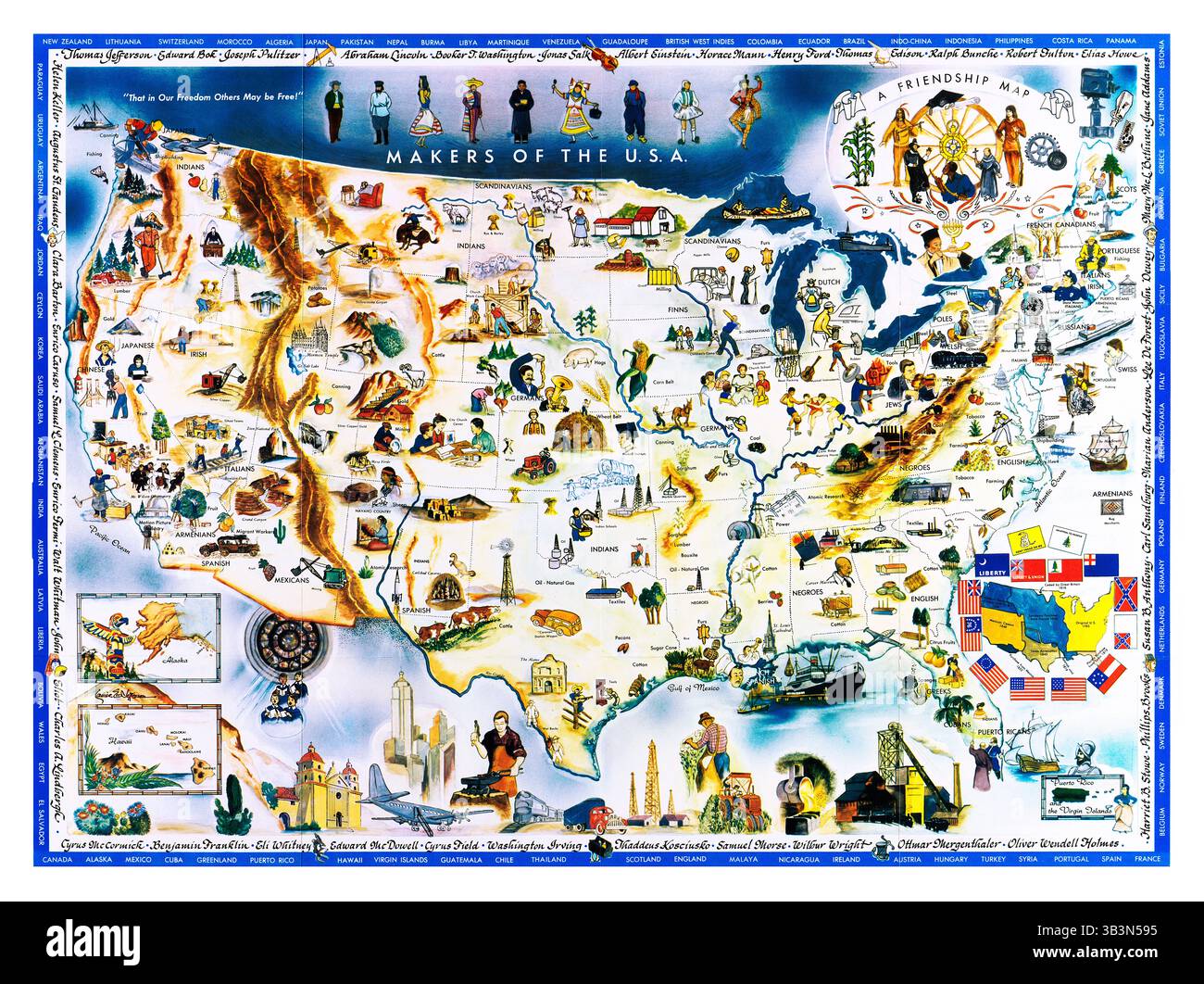 Educational wall chart usa hi-res stock photography and images - Alamy