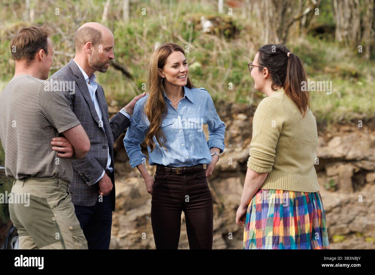 The Prince and Princess of Wales, known as the Duke and Duchess of ...