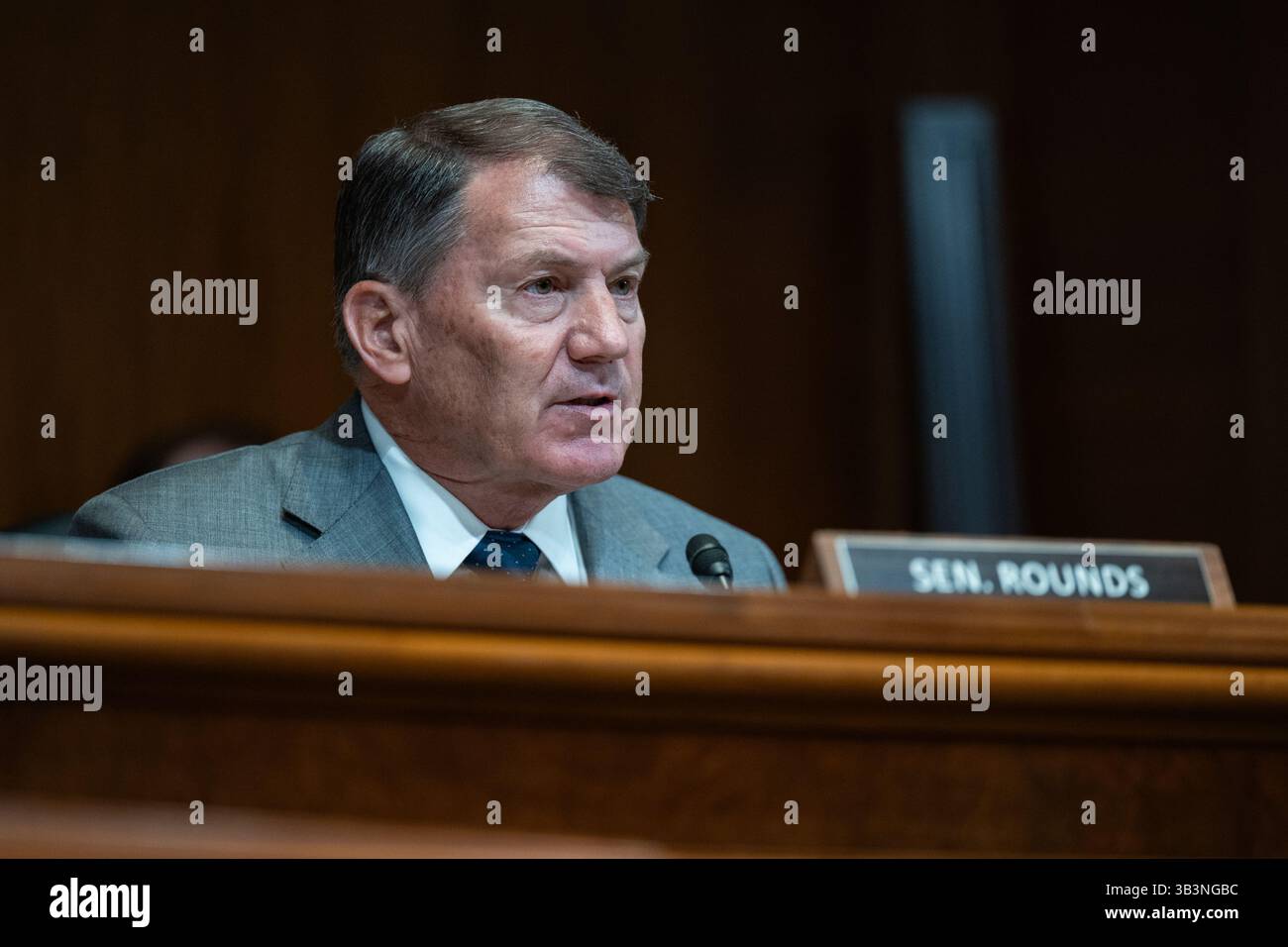 Washington, USA. 29th Apr, 2025. U.S. Senator Mike Rounds (Republican ...