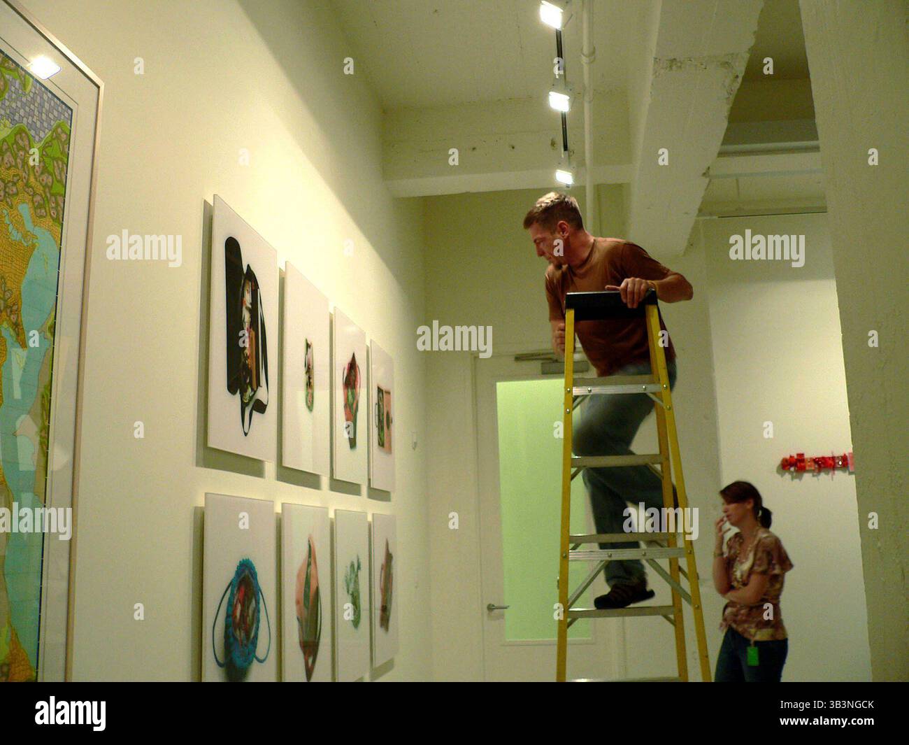 November 2, 2005 - San Antonio, Texas, U.S. - Artist Chuck Ramirez ...