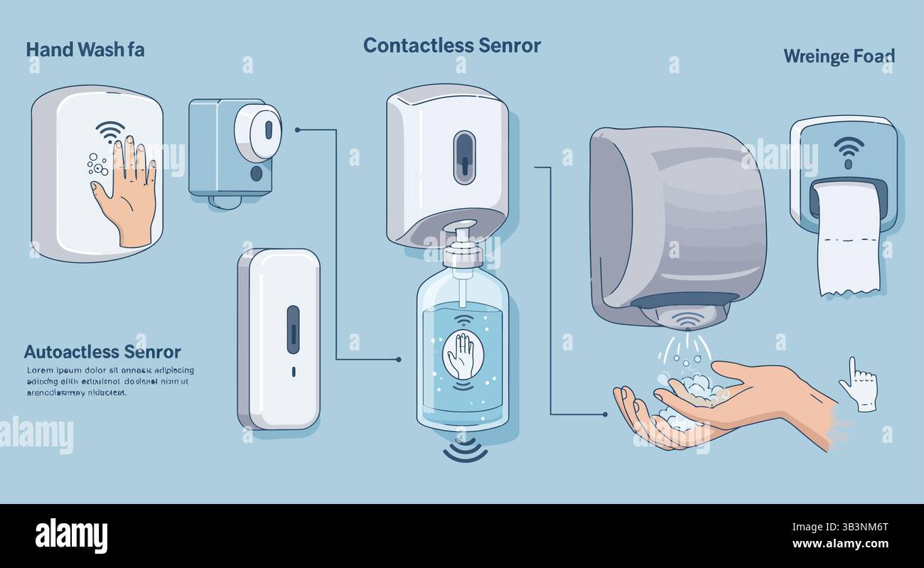 Automatic dispensers Stock Vector Images - Alamy