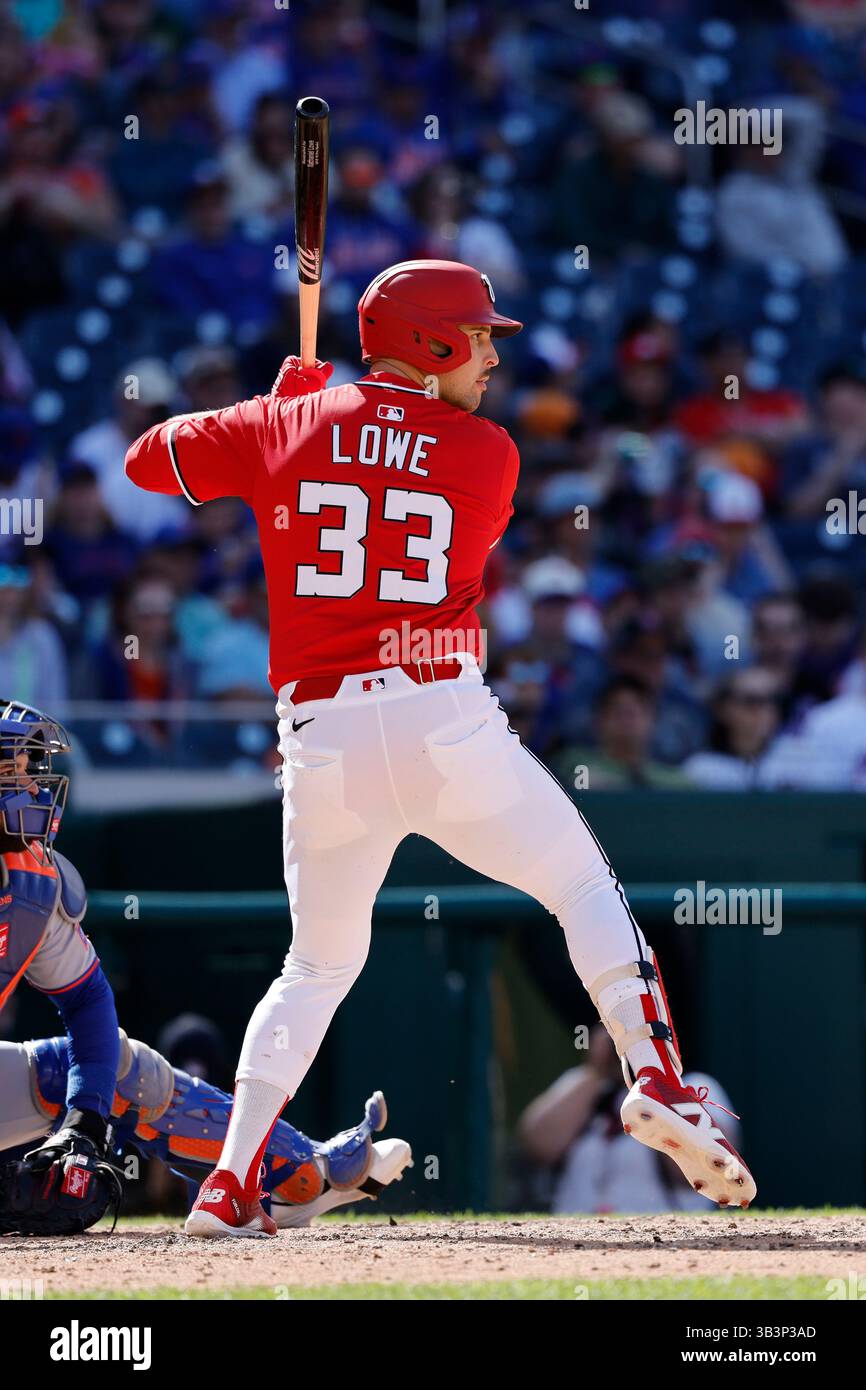 WASHINGTON, DC - APRIL 27: Washington Nationals first baseman Nathaniel ...