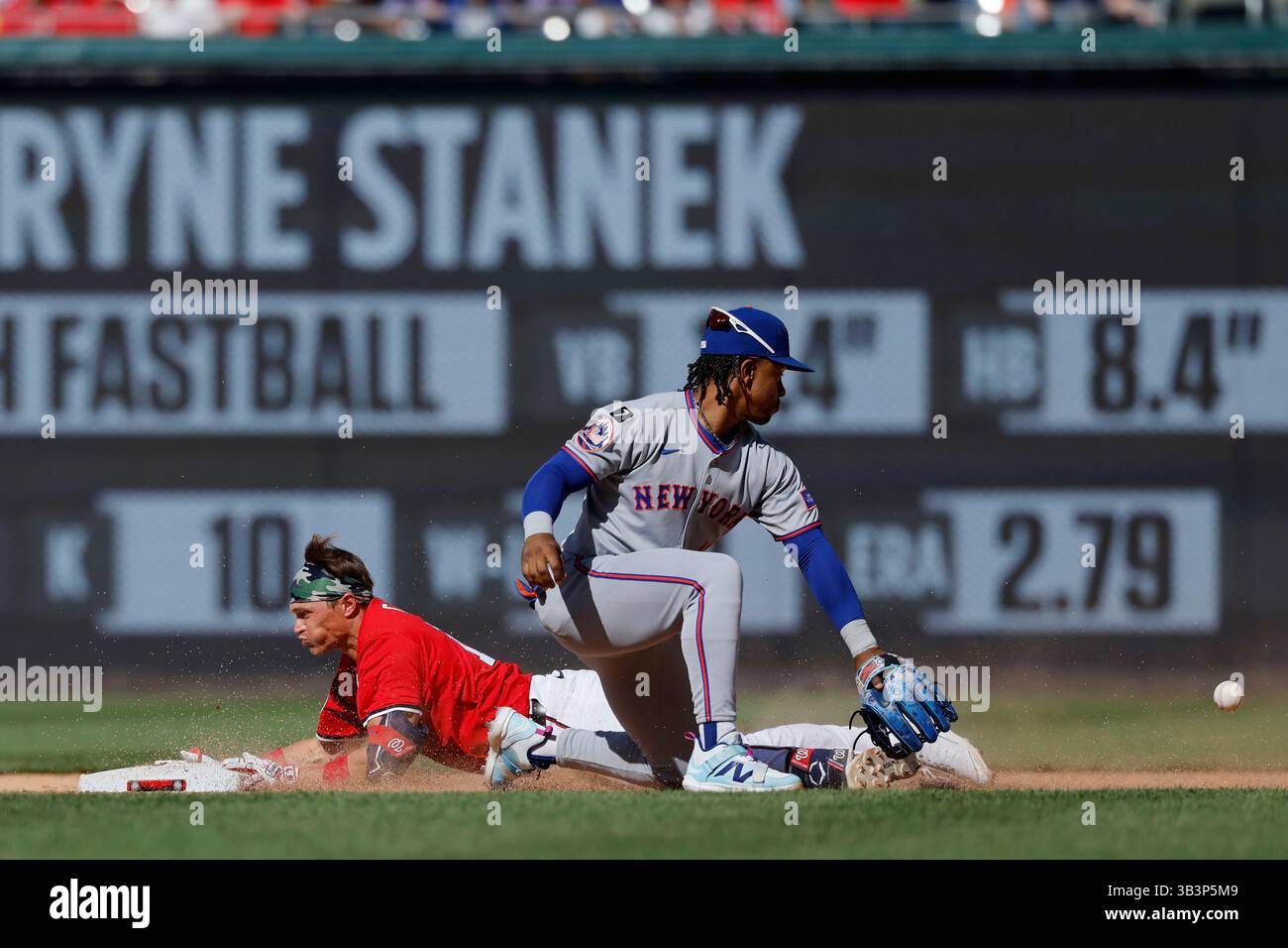 WASHINGTON, DC - APRIL 27: Washington Nationals outfielder Alex Call ...