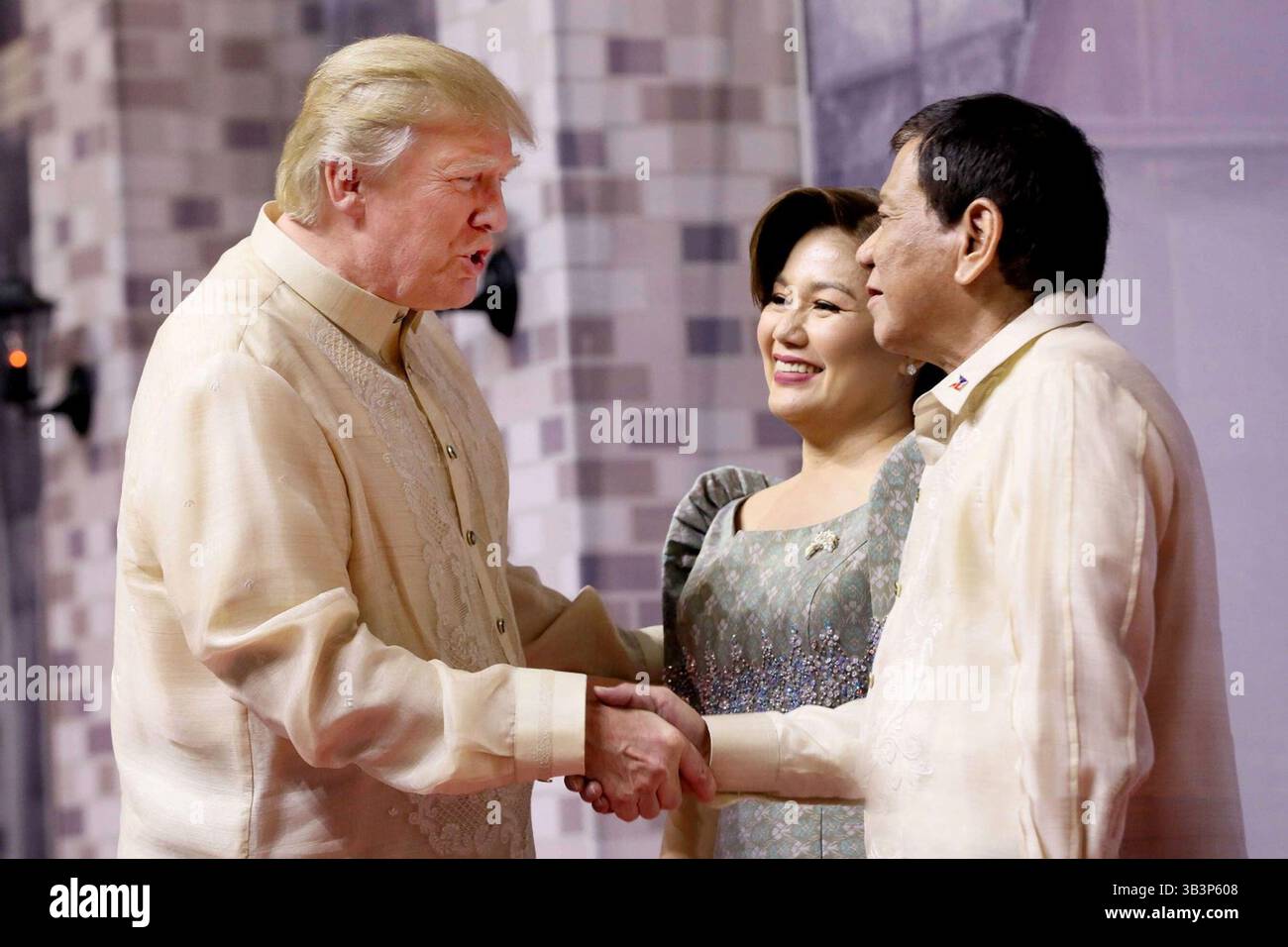 Philippine president rodrigo duterte wife hi-res stock photography and ...