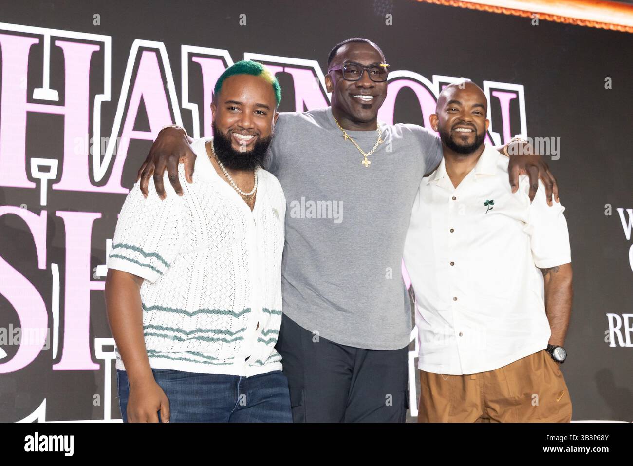Shannon Sharpe speaks at the 2024 RenderATL Conference in Atlanta, GA ...