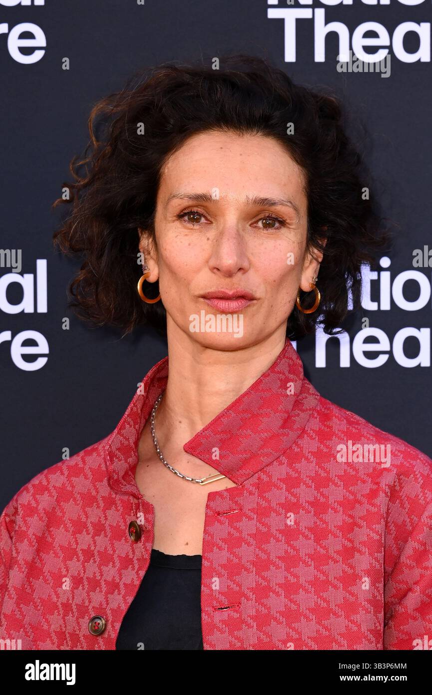 London, UK. 29 April 2025. Indira Varma attending the National Theatre ...