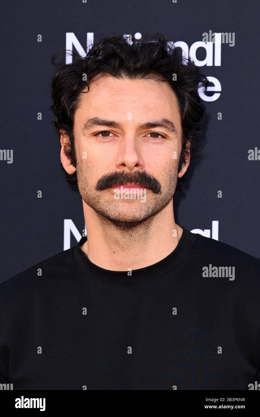 London, UK. 29 April 2025. Aidan Turner attending the National Theatre ...