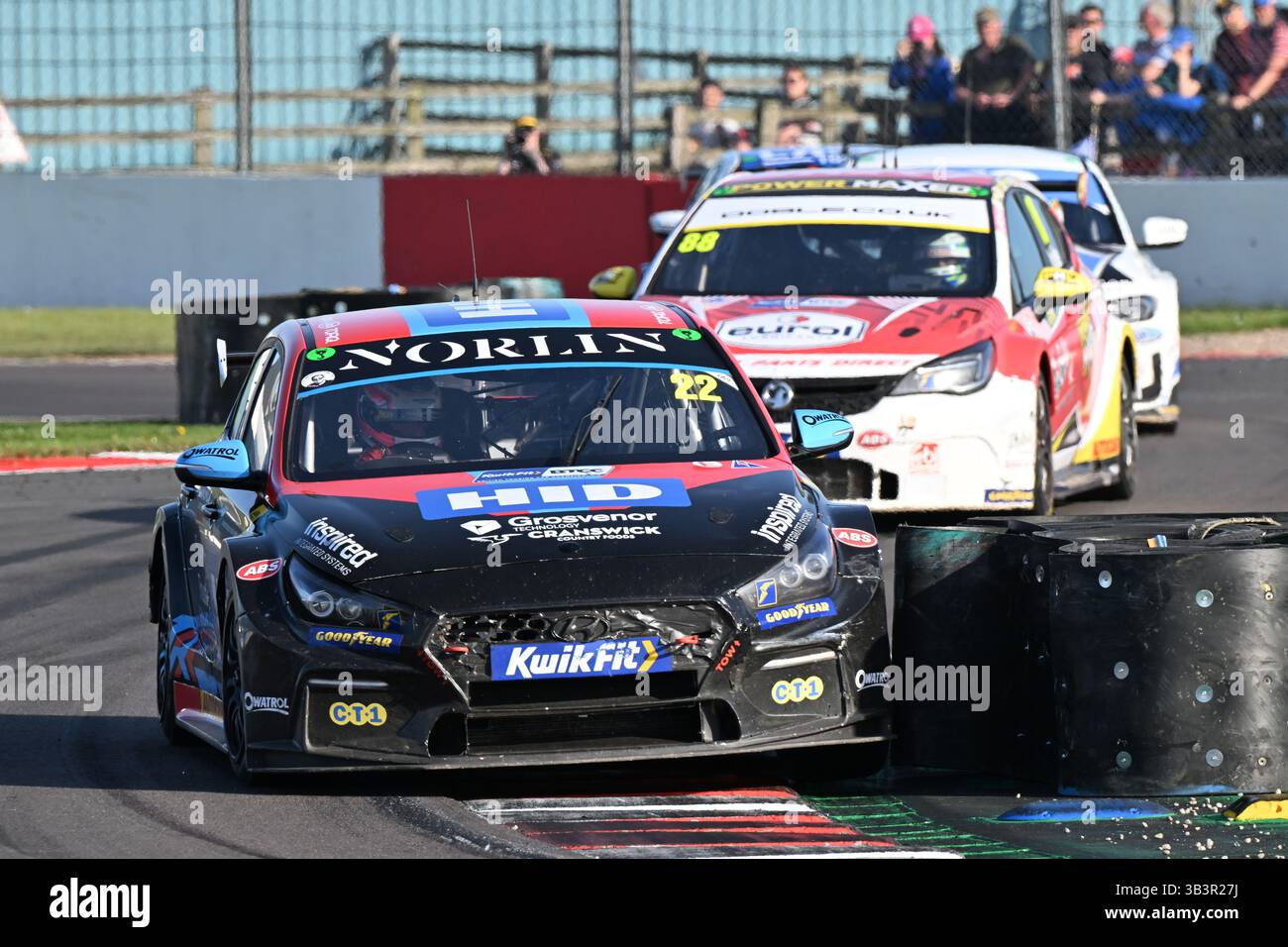 Chris Smiley, Hyundai i30N, Restart Racing, Rounds 1, 2 and 3, BTCC ...