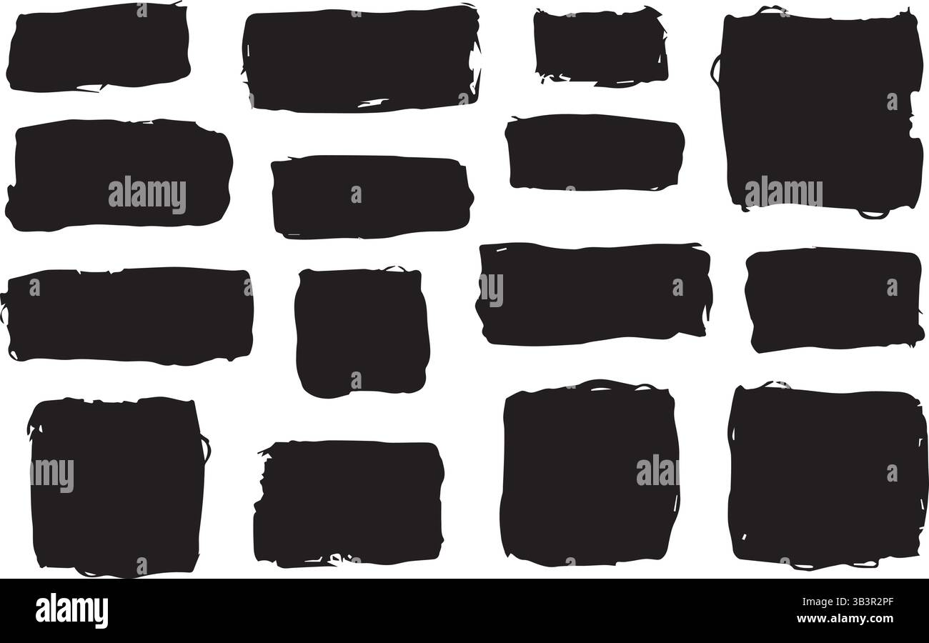 Brushes cutout Stock Vector Images - Alamy