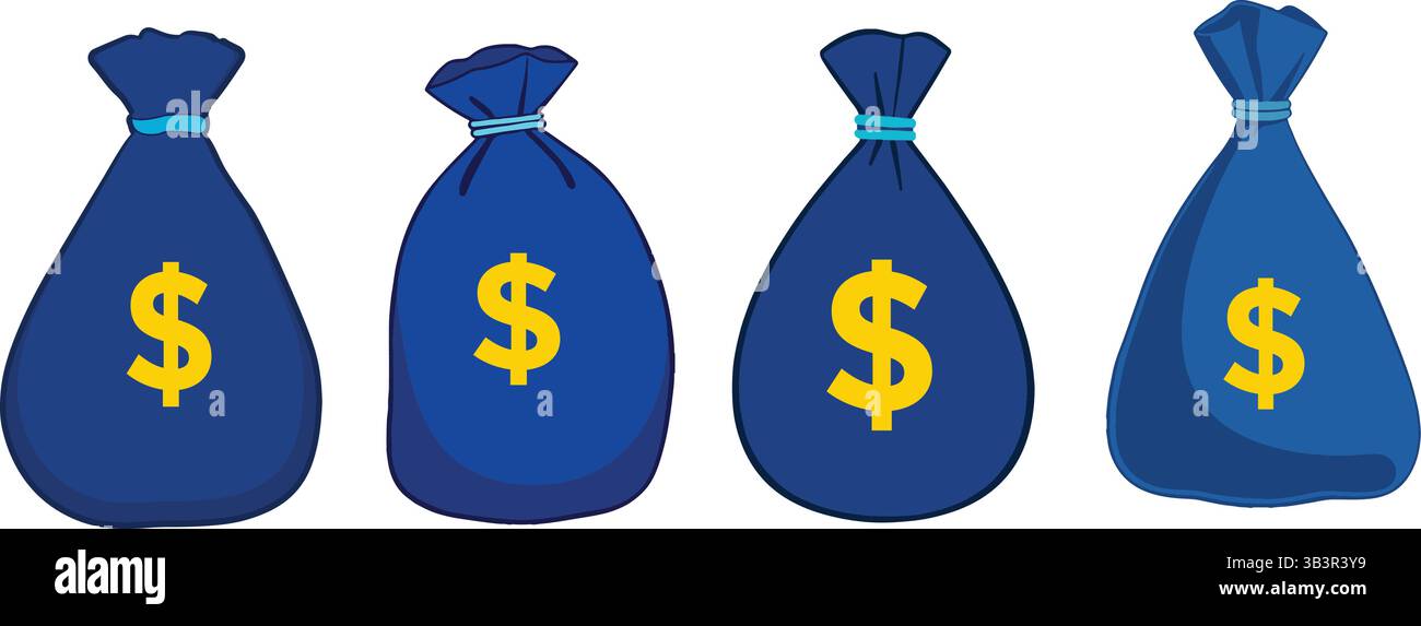 Money & Finance Symbol Set - Currency Icons, Dollar Signs & Banking ...