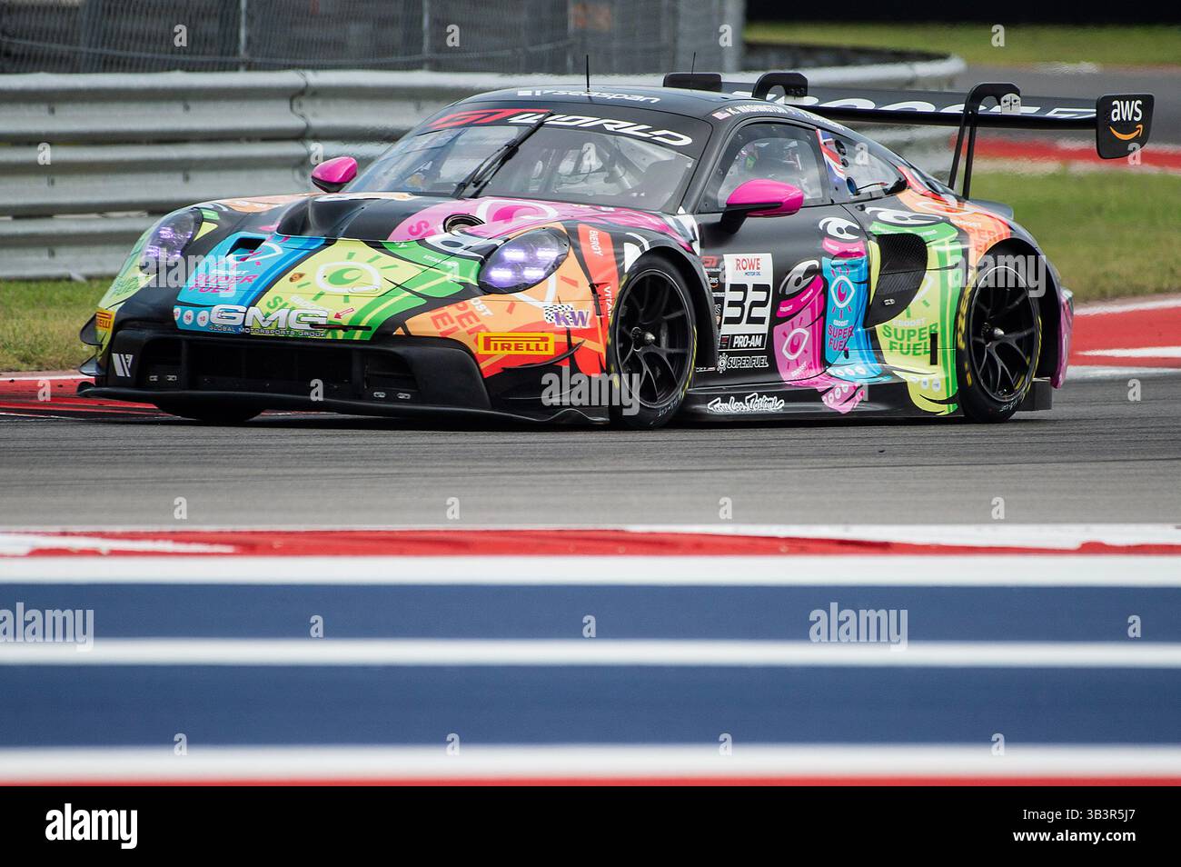 The Americas. 26th Apr, 2025. Kyle Washington (32) driver 1 and Tom ...