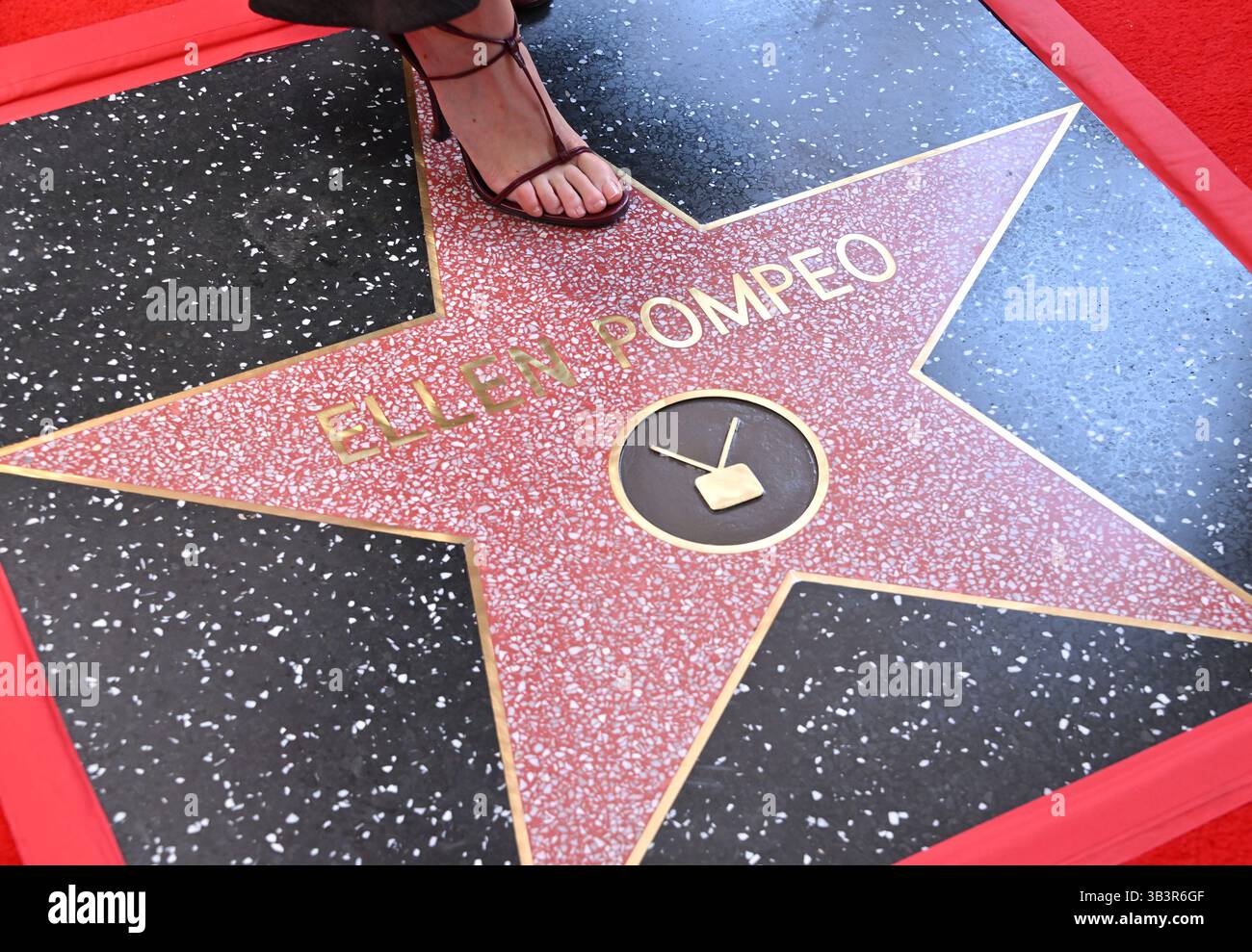 Hollywood, USA. 29th Apr, 2025. Ellen Pompeo's Star at her Hollywood ...