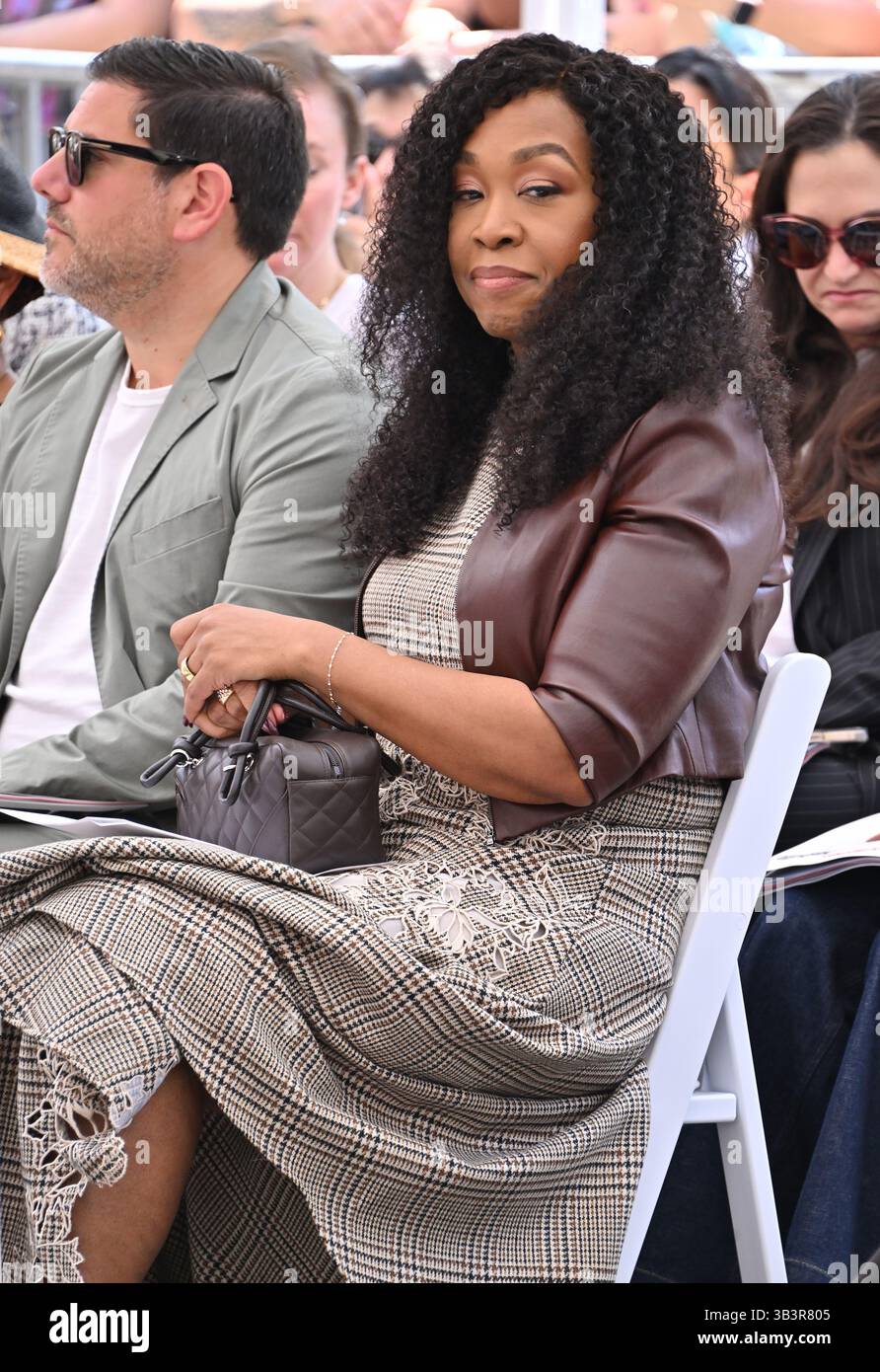 Hollywood, USA. 29th Apr, 2025. Shonda Rhimes at Ellen Pompeo's ...
