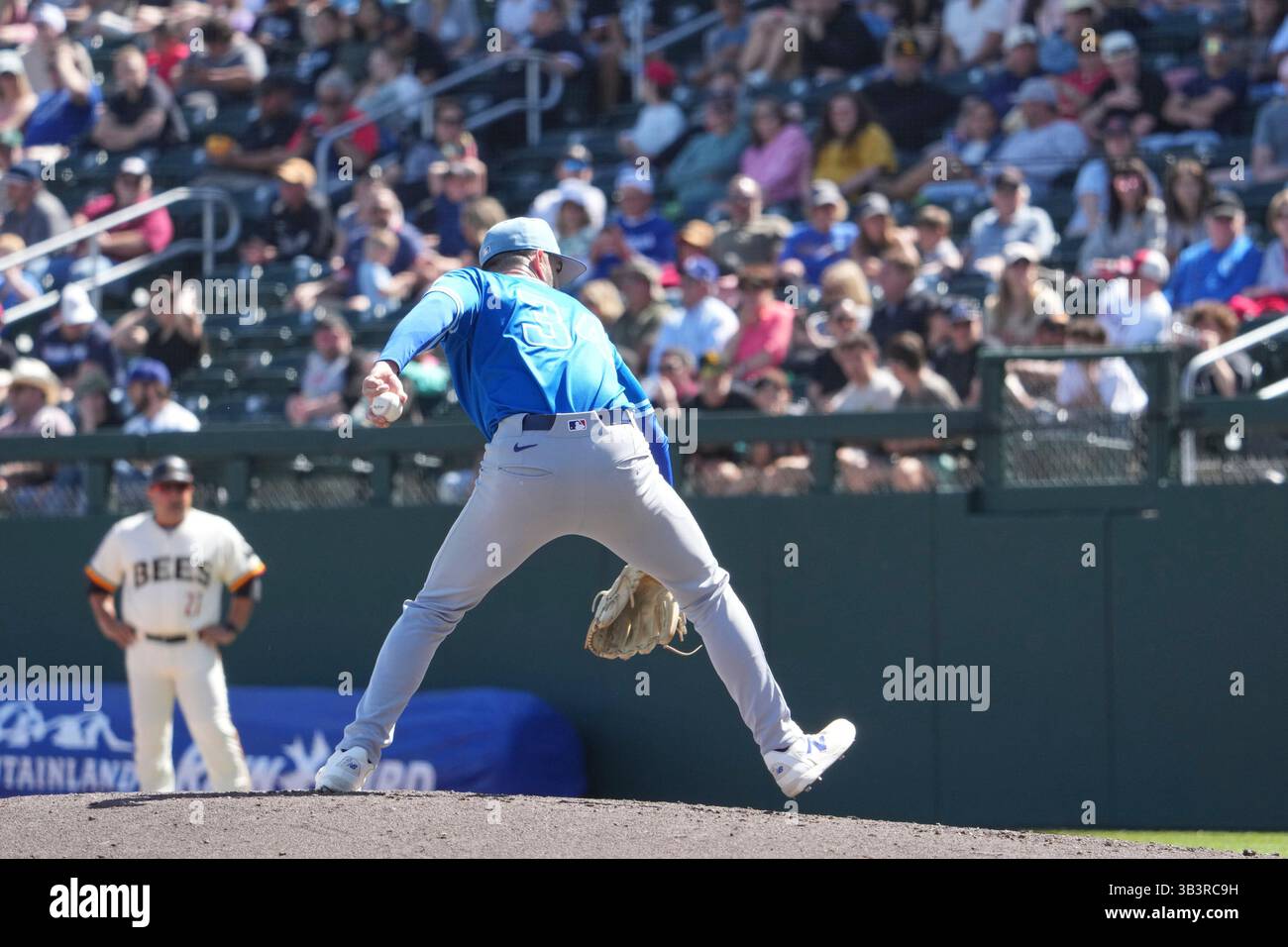 Salt Lake UT, USA. 26th Apr, 2025. Oklahoma City pitcher Joe Jacques ...