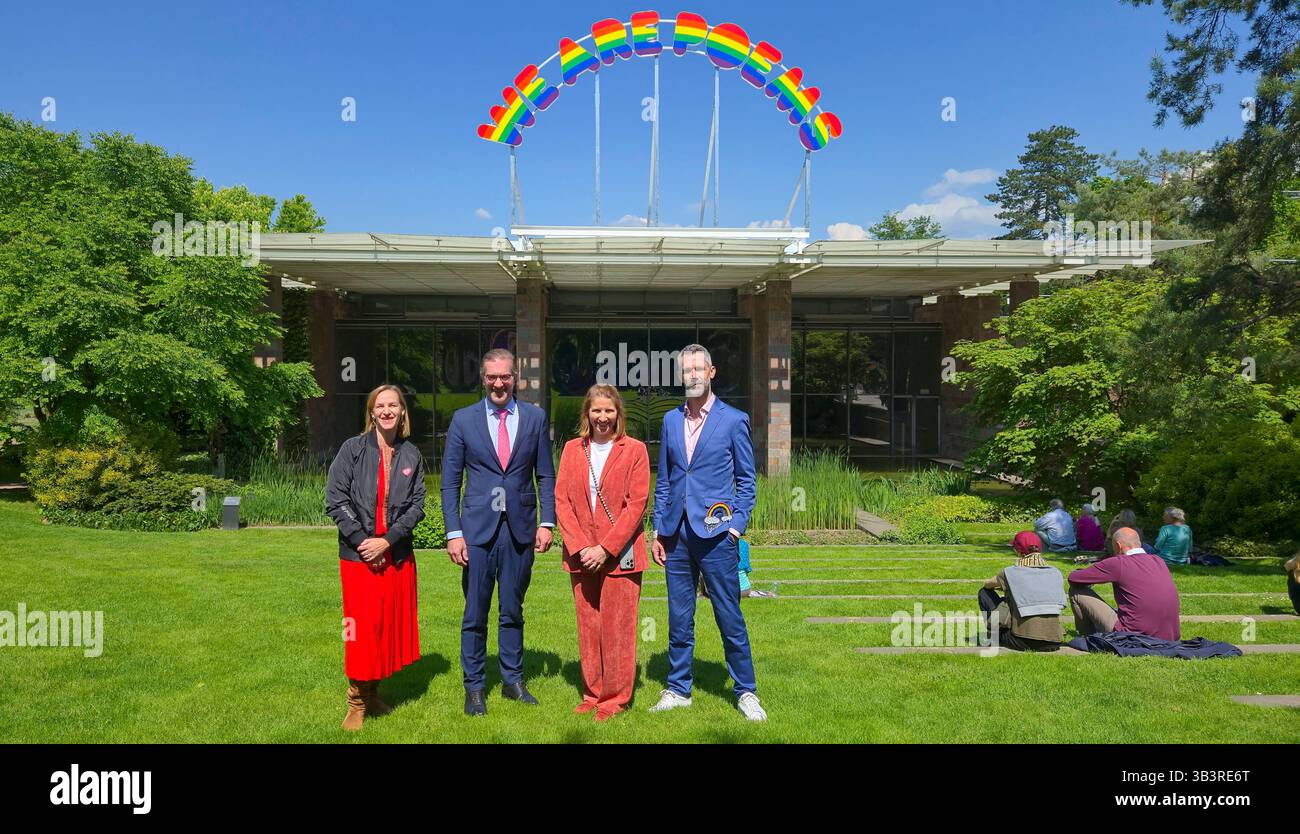 Basel, Switzerland - April 29, 2025: Eurovision Song Contest - Press ...