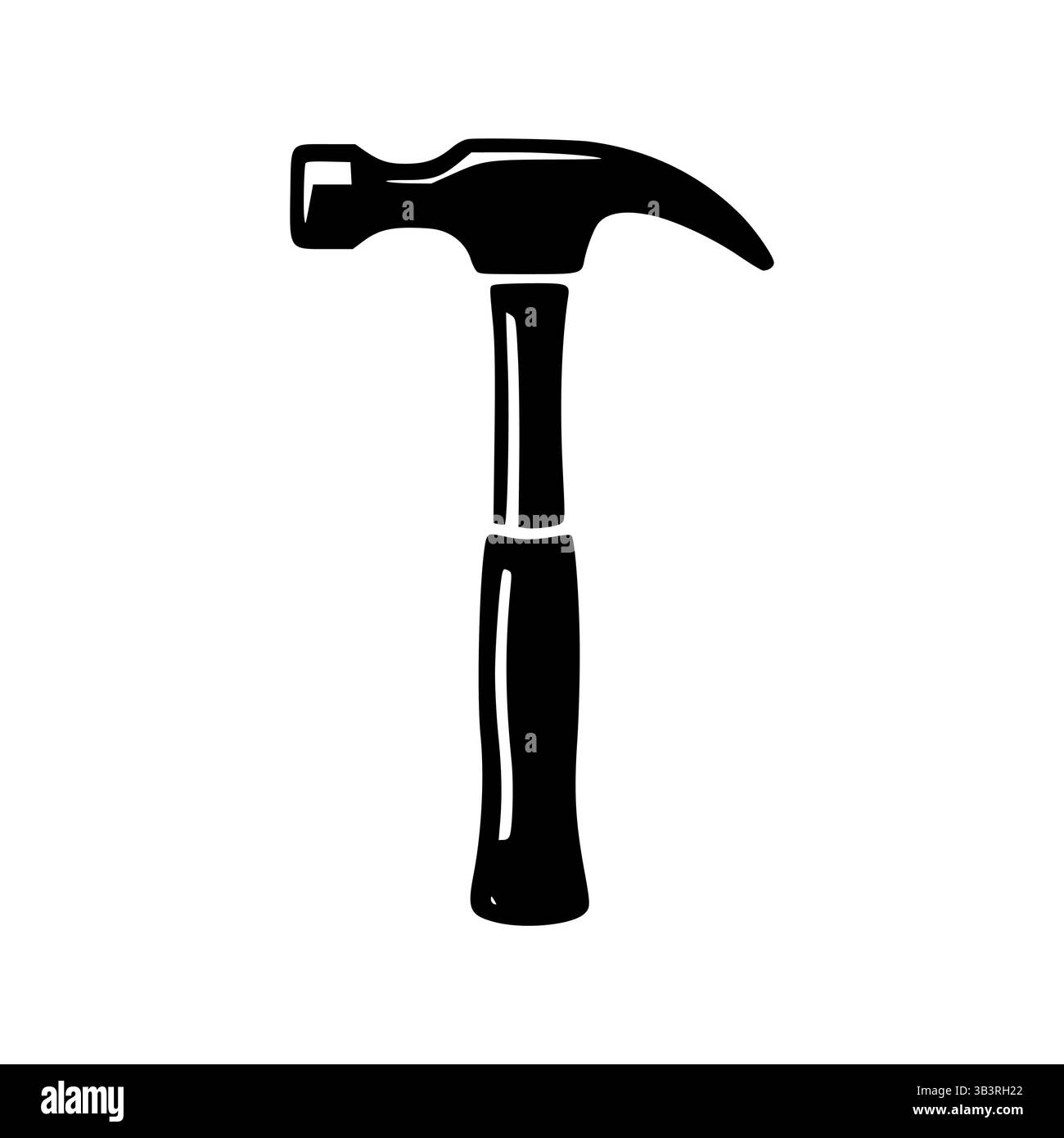 Hammer tool construction, carpentry, building, repair Stock Vector ...