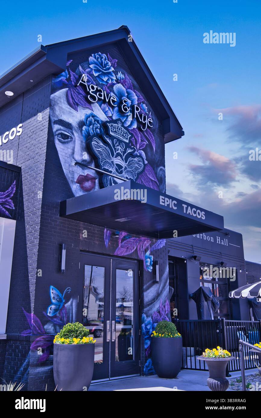 The Agave & Rye a restaurant Iin Hamilton Ohio. a restaurant housed in ...