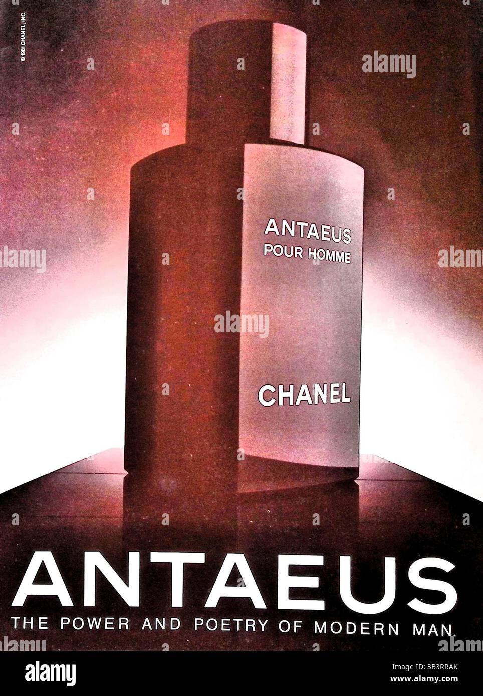 Vintage perfume advertisement man hi-res stock photography and images ...