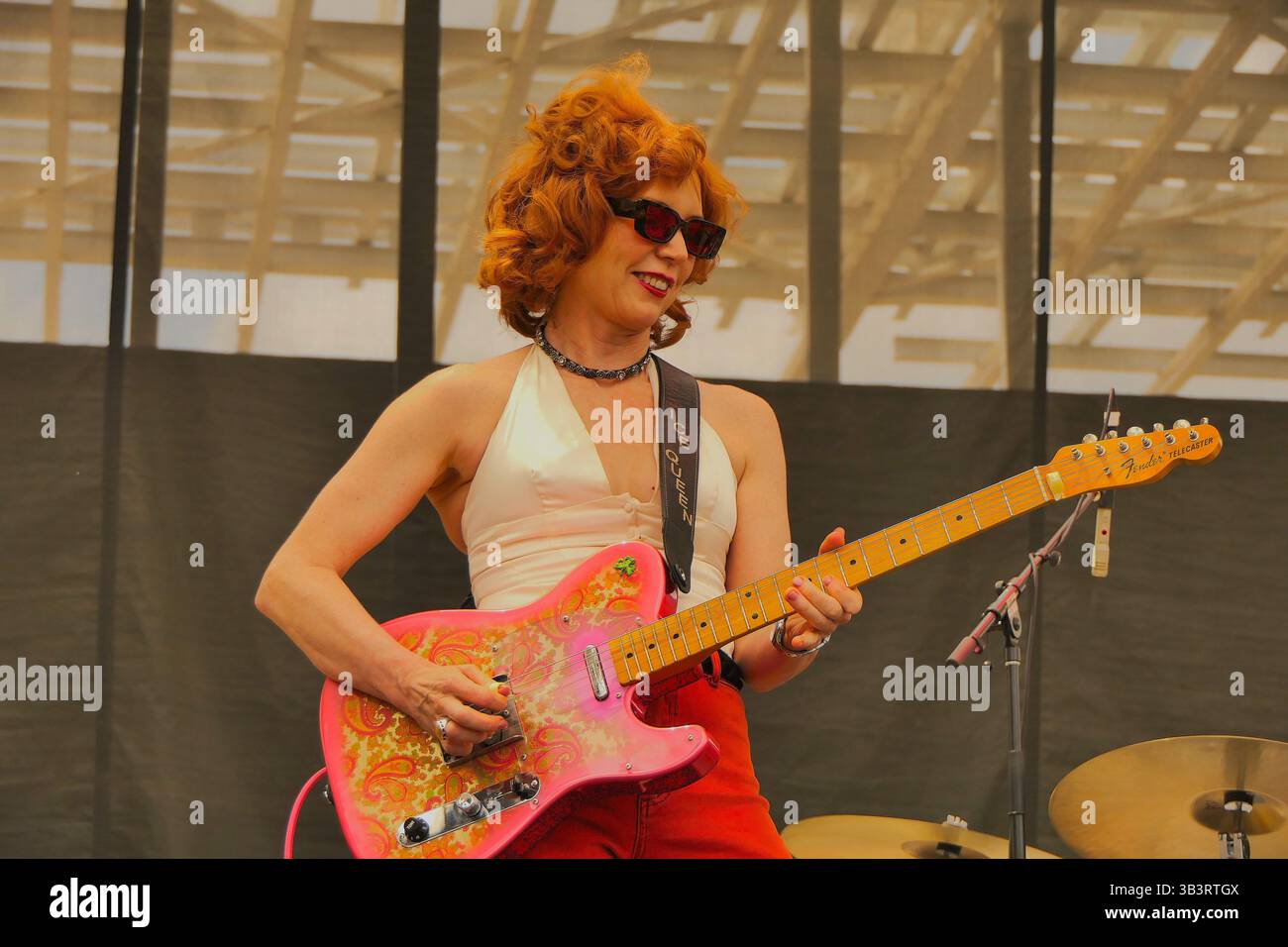 April 26, 2025 - Austin, Texas, USA - Canada born blues singer SUE ...