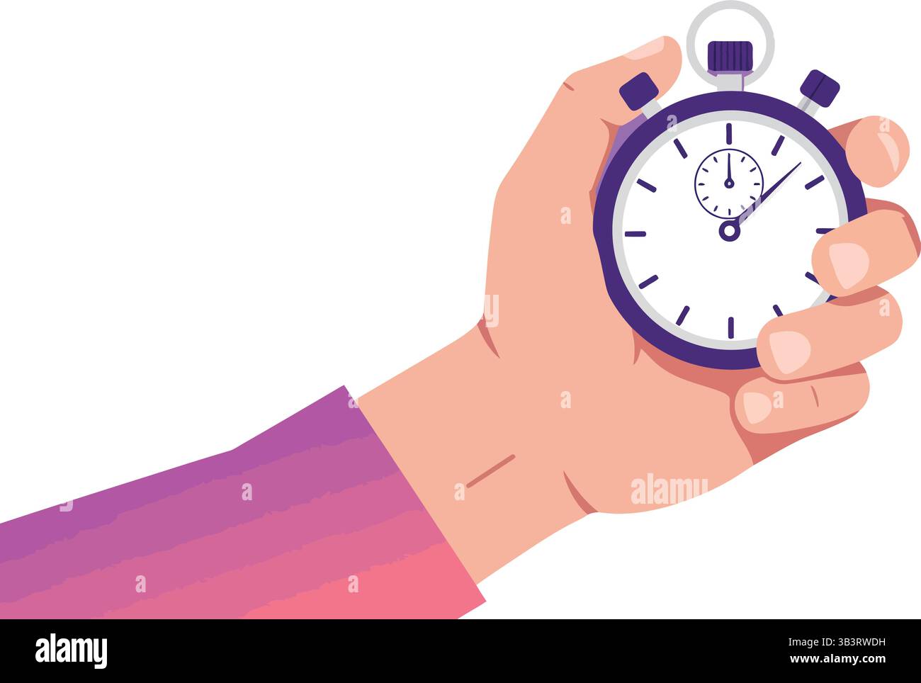 Icon stopwatch timing tracking hi-res stock photography and images - Alamy