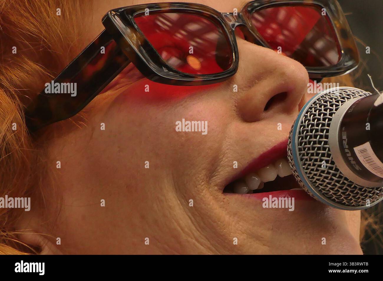 April 26, 2025 - Austin, Texas, USA - Canada born blues singer SUE ...