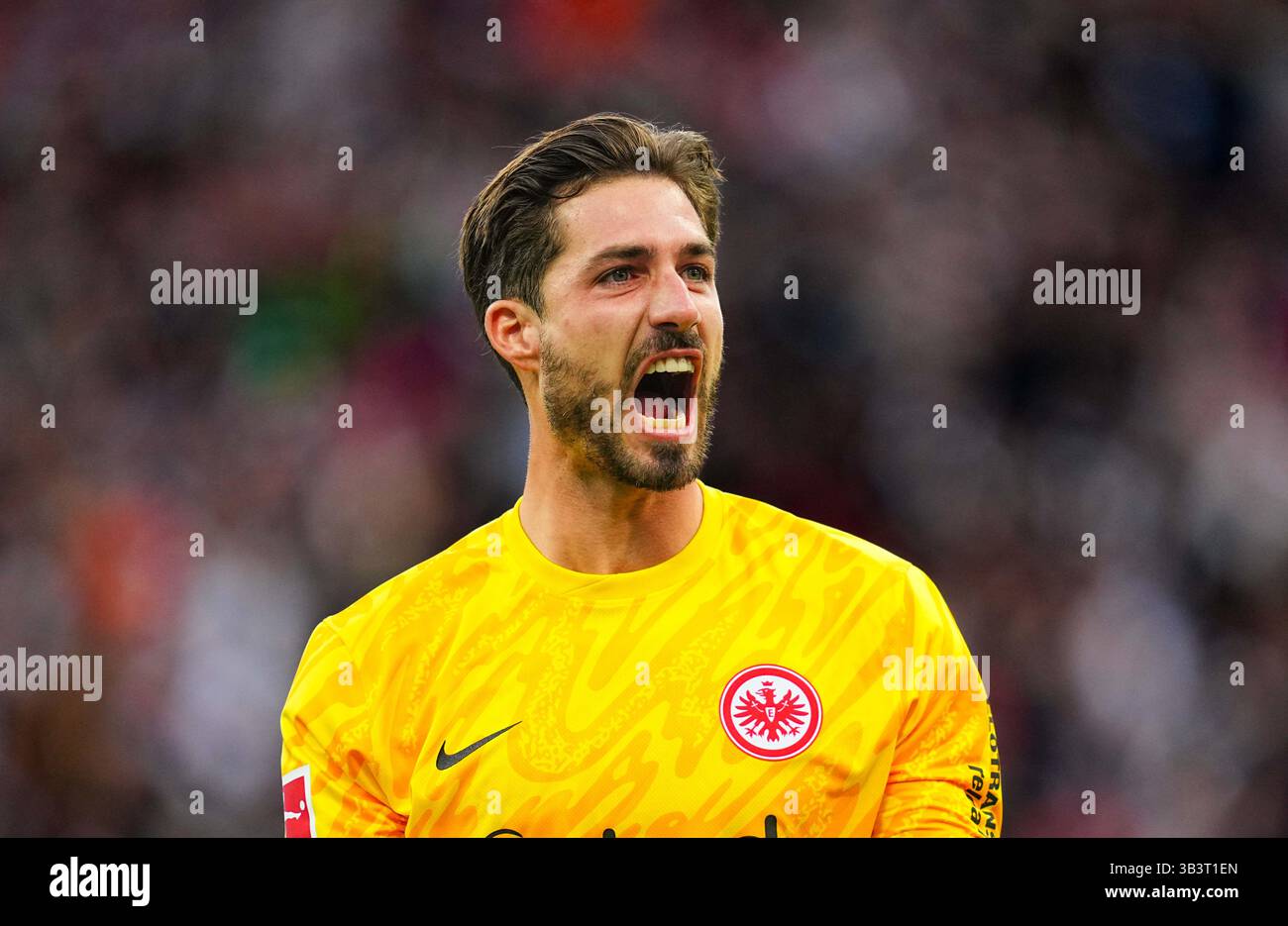 Deutsche Park, Frankfurt, Germany. 26th Apr, 2025. Kevin Trapp of ...